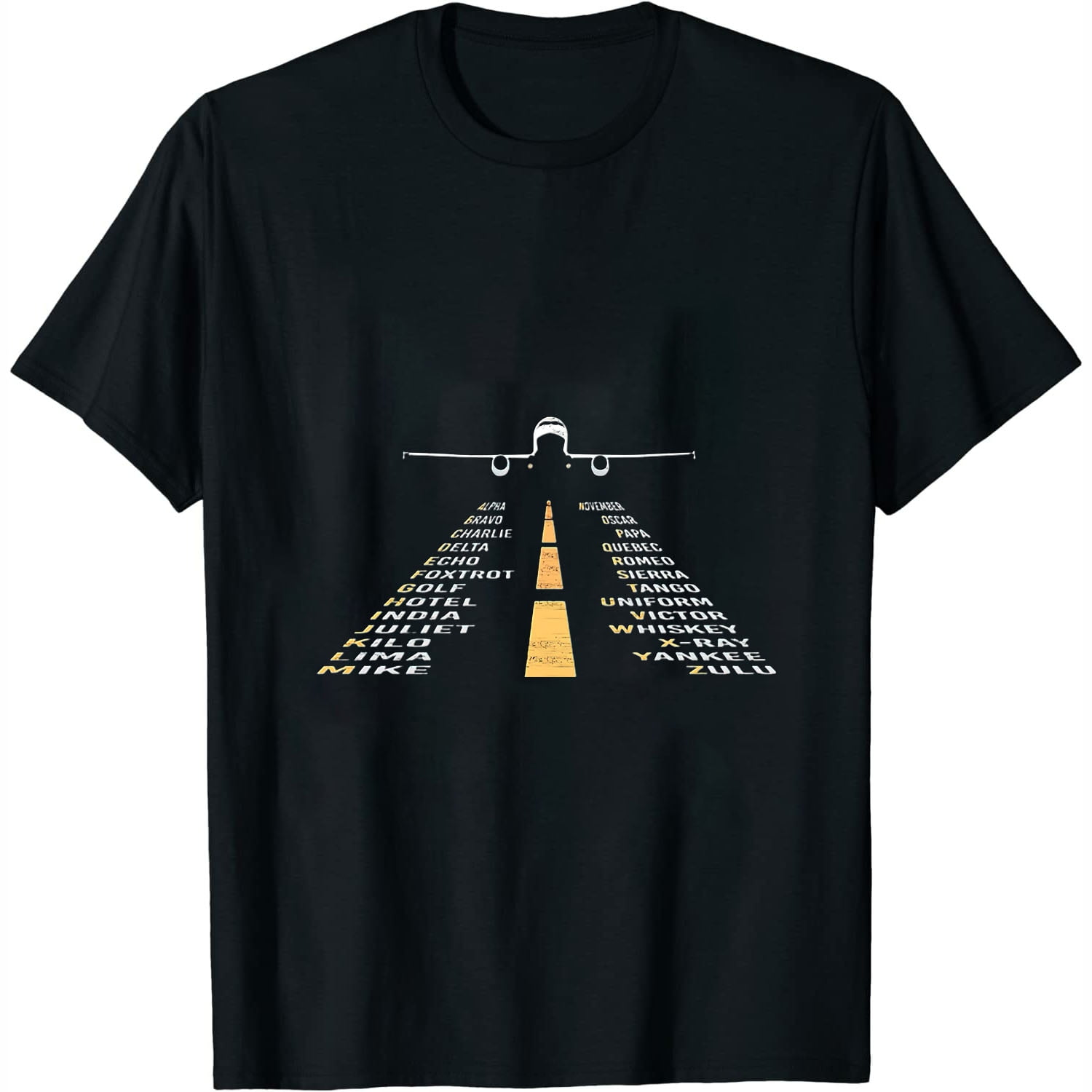 Womens Phonetic Alphabet | Pilot Cadet Airplane T Shirts - Walmart.com