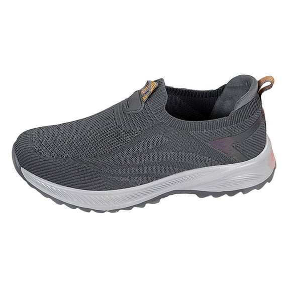 Womens Platform Sneakers Breathable Slip on Walking Shoes Nonslip Low ...
