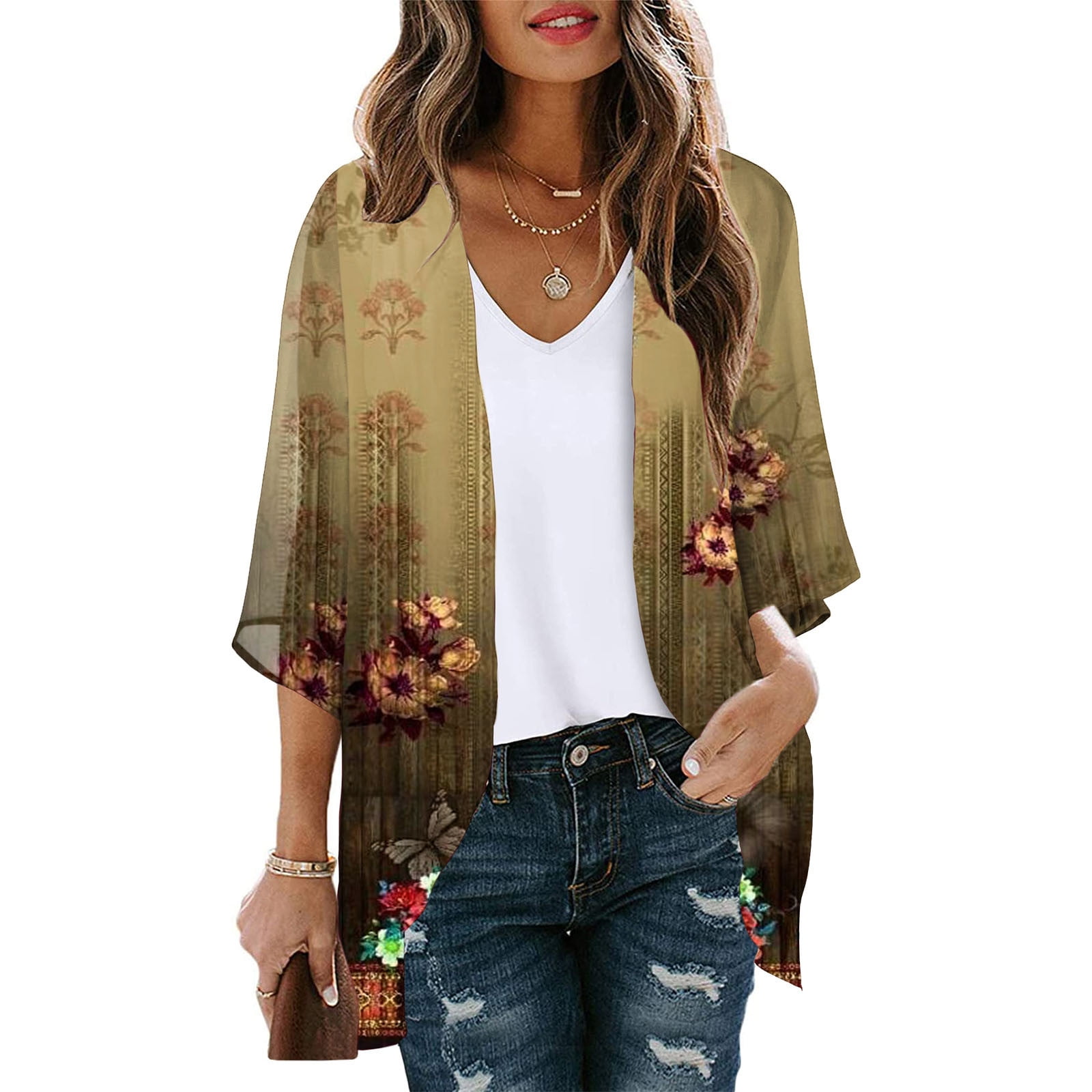 Womens Plus $15 & Under!Summer Cardigans for Women Lightweight Plus ...