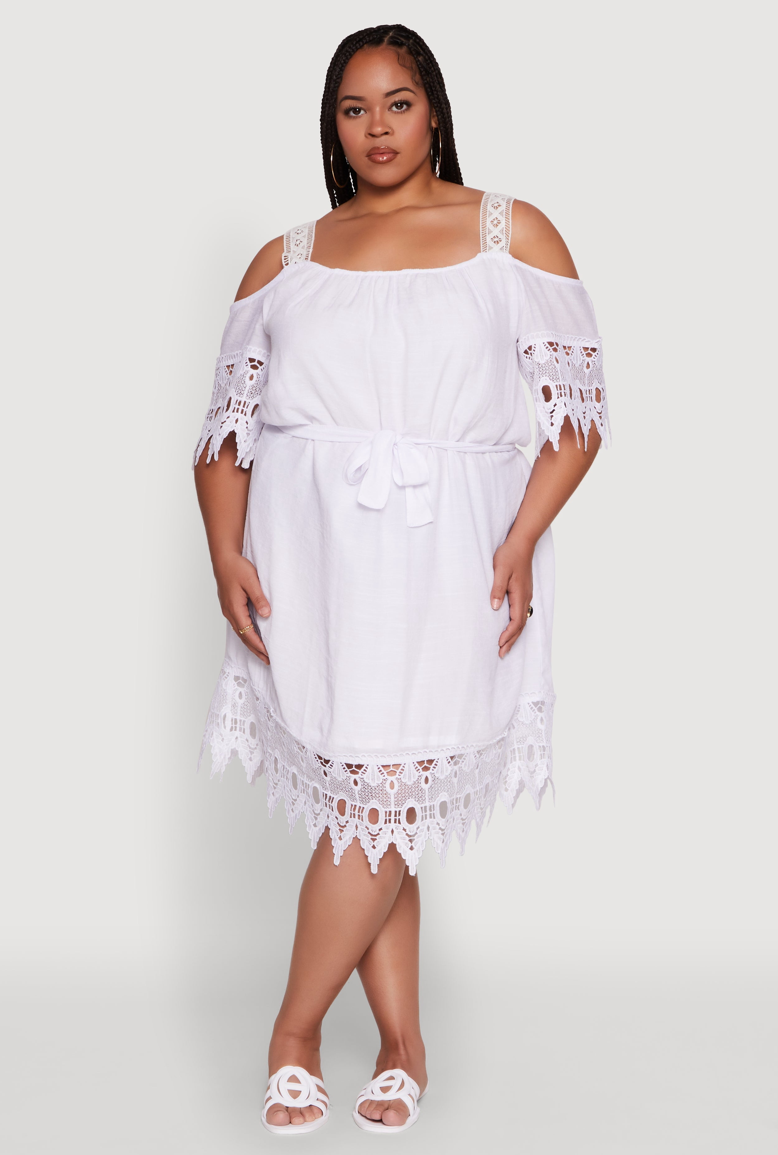 Guaze Dresses Plus Size