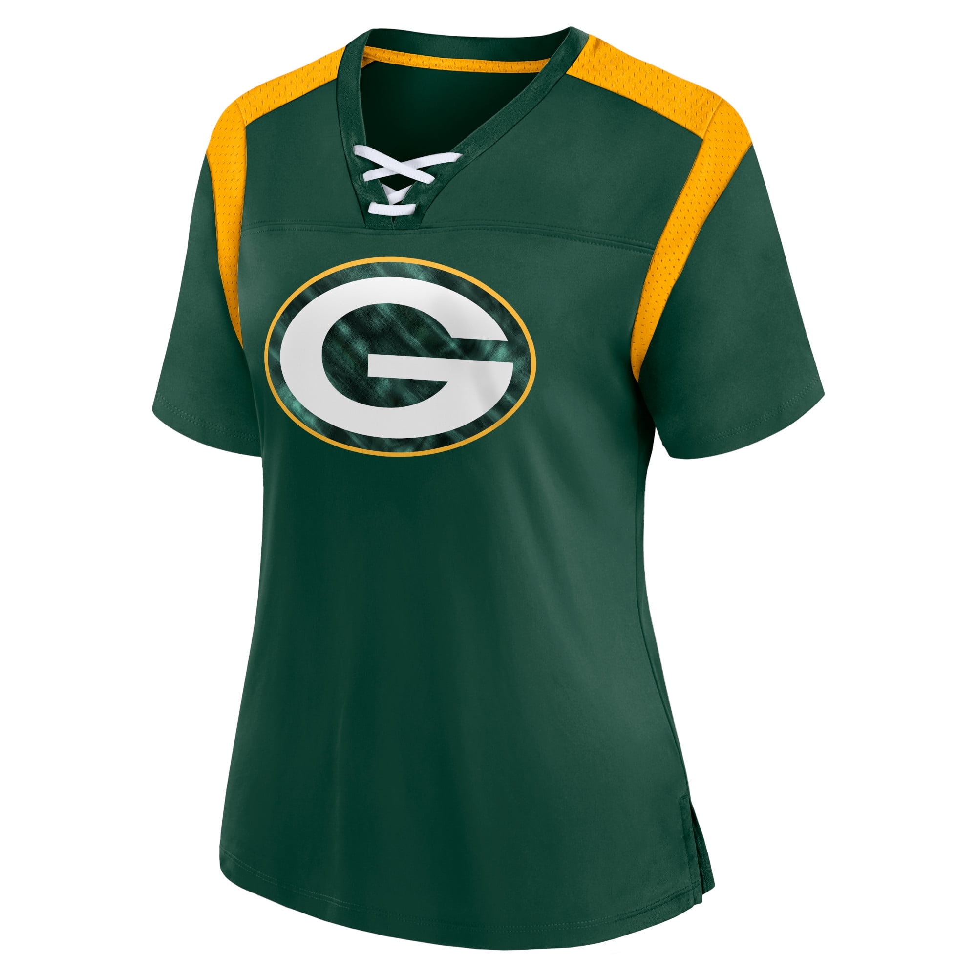 Womens Primry Color Short Sleeve Synthetic Tie Tee Primary Logo ...