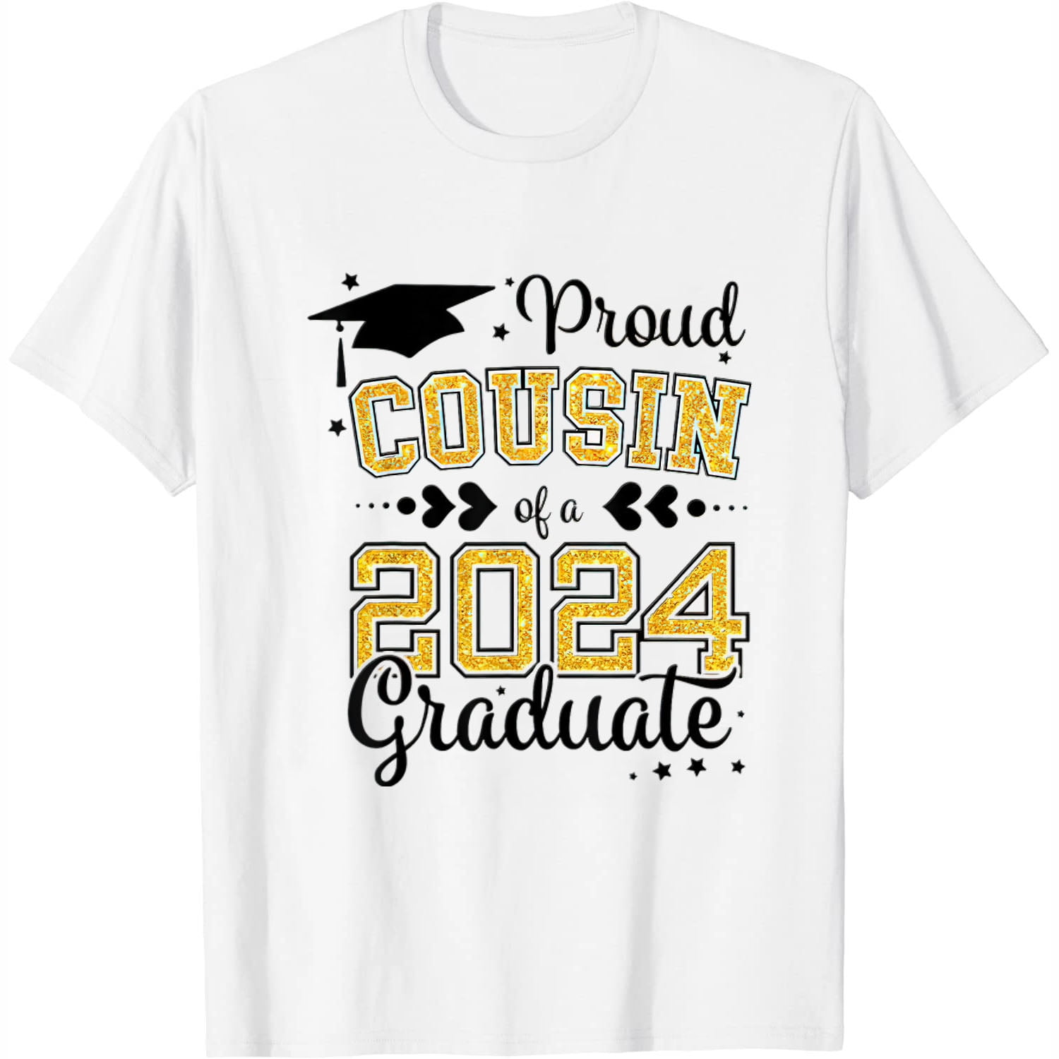 Womens Proud Cousin Of A Class Of 2024 Graduate 2024 Senior 2024 T ...
