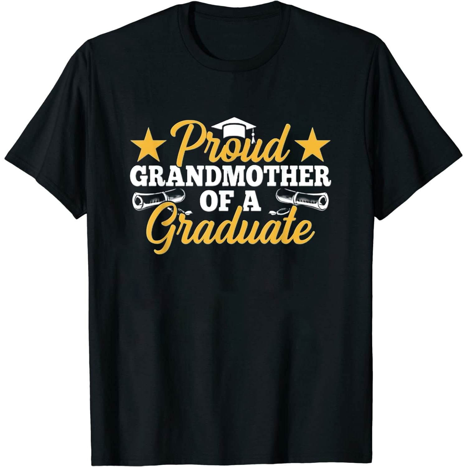 Womens Proud Grandmother Of A Graduate Team Graduation Graduating T ...