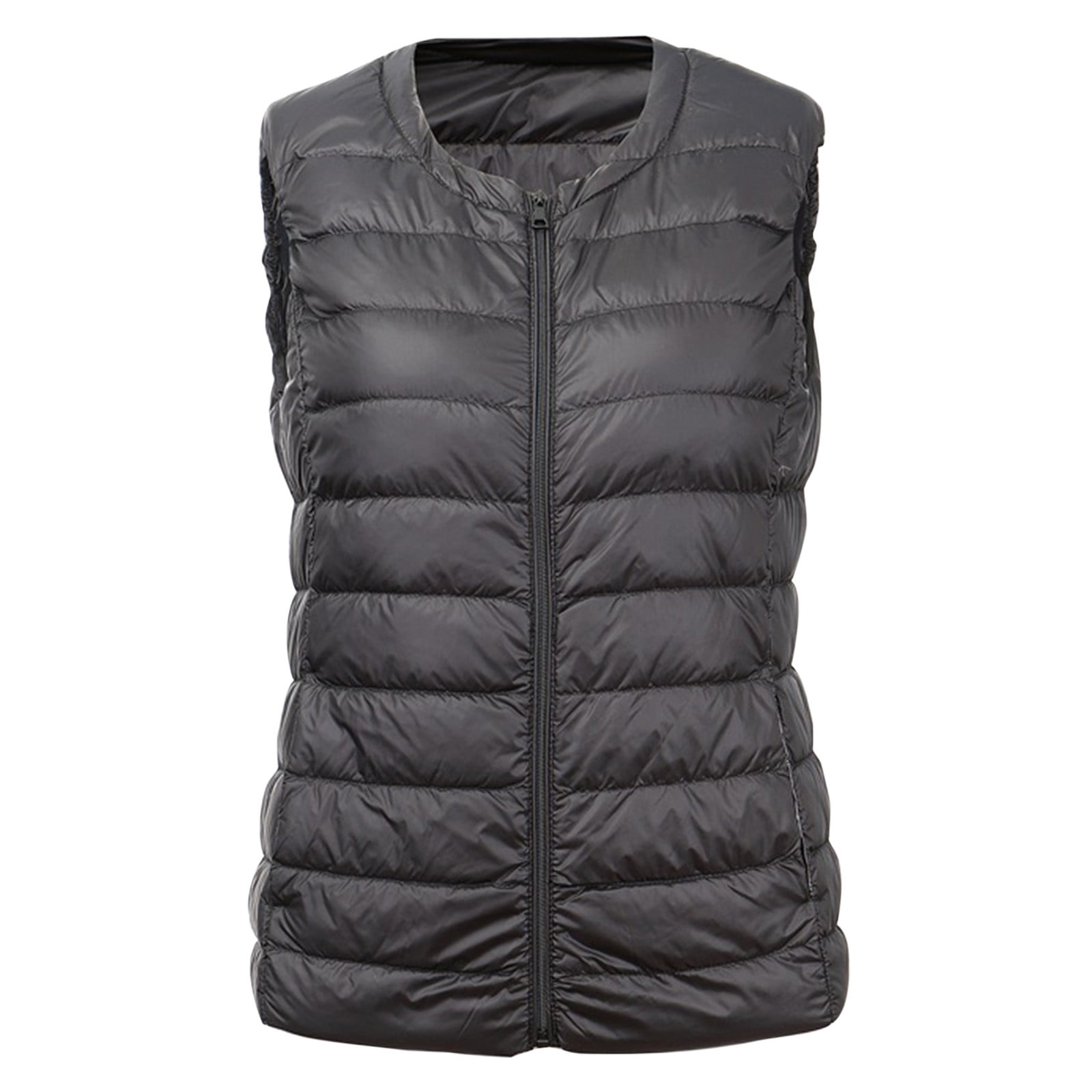 Womens Puffer Vest Sleeveless Quilted Lightweight Jackets Packable Warm