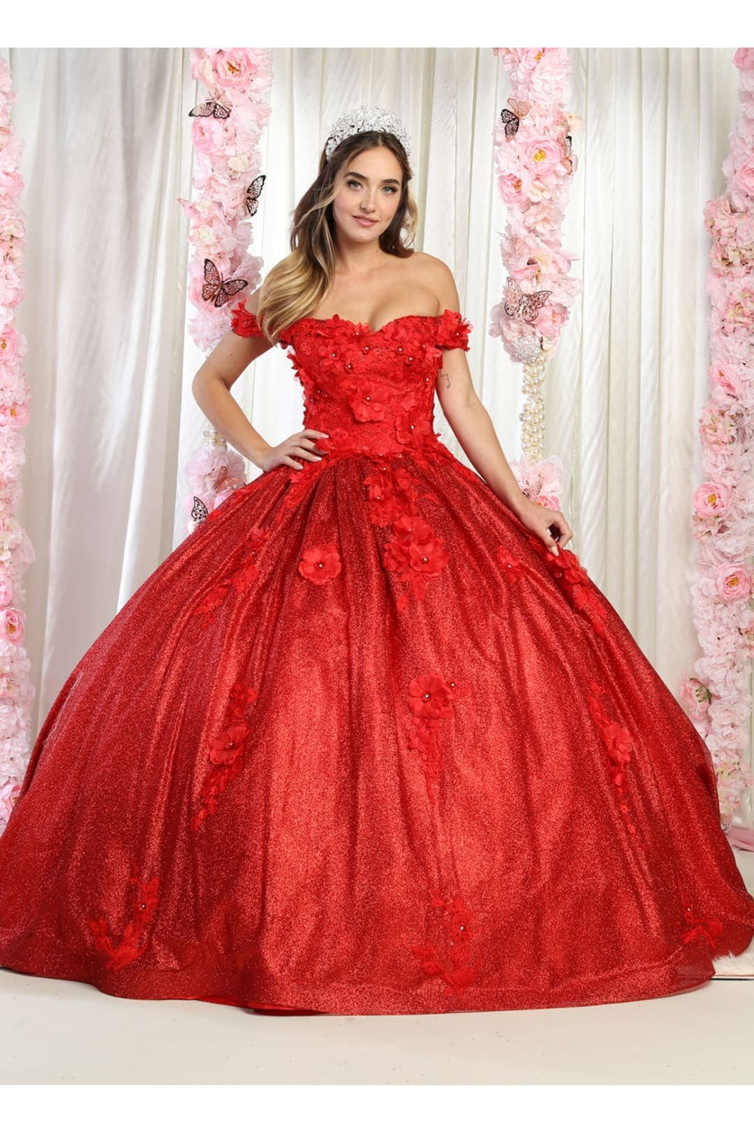 Womens Black Quinceanera Dresses Ball Gown Juniors Sweet 16 Prom ...