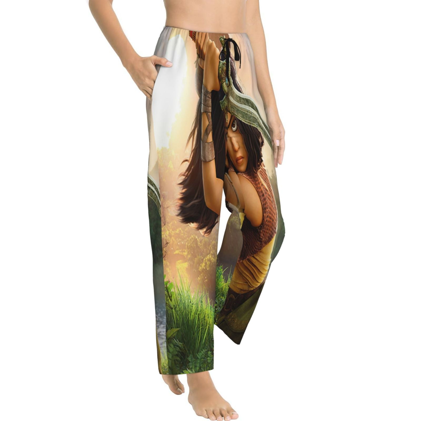 Womens Raya and Last Drago Pajama Pants Soft Lightweight Pajama Pants ...