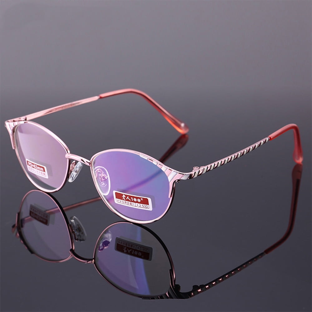 Womens Reading Glasses Metal Round Readers - Walmart.com