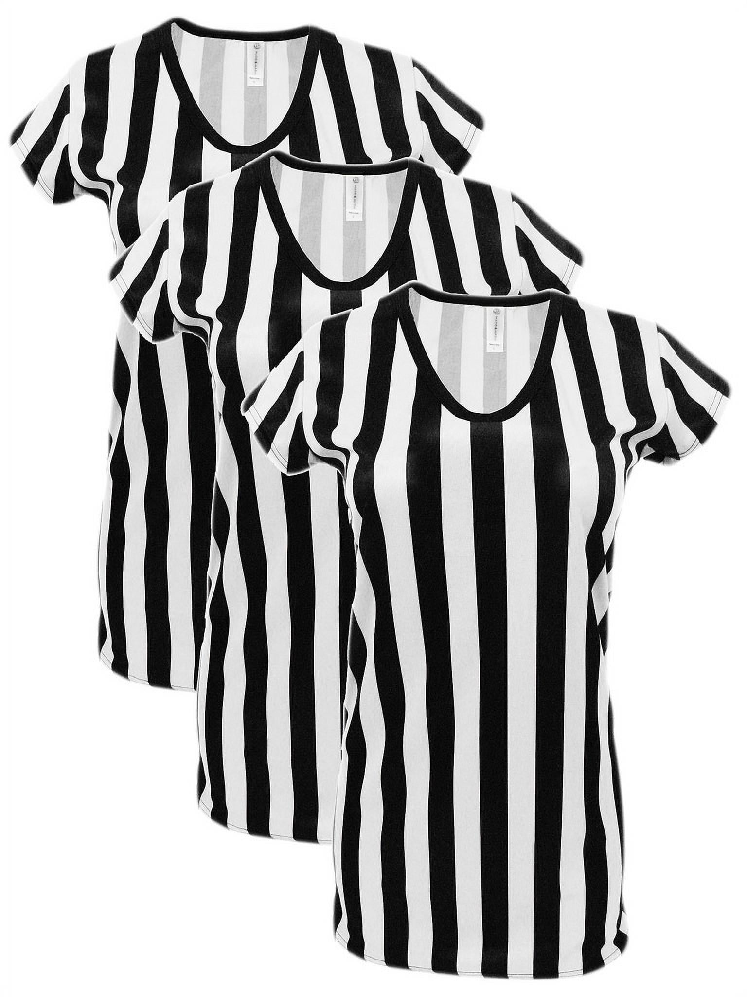 Womens Referee Shirt Comfortable V-Neck Ref Shirt for Waitresses, Refs ...