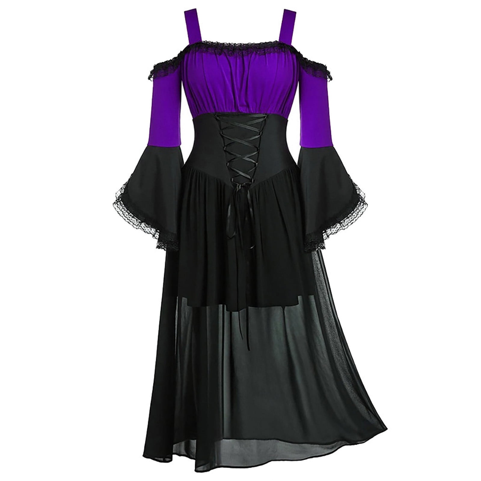 Womens Renaissance Medieval Costume Dress,Steampunk Victorian Gothic ...