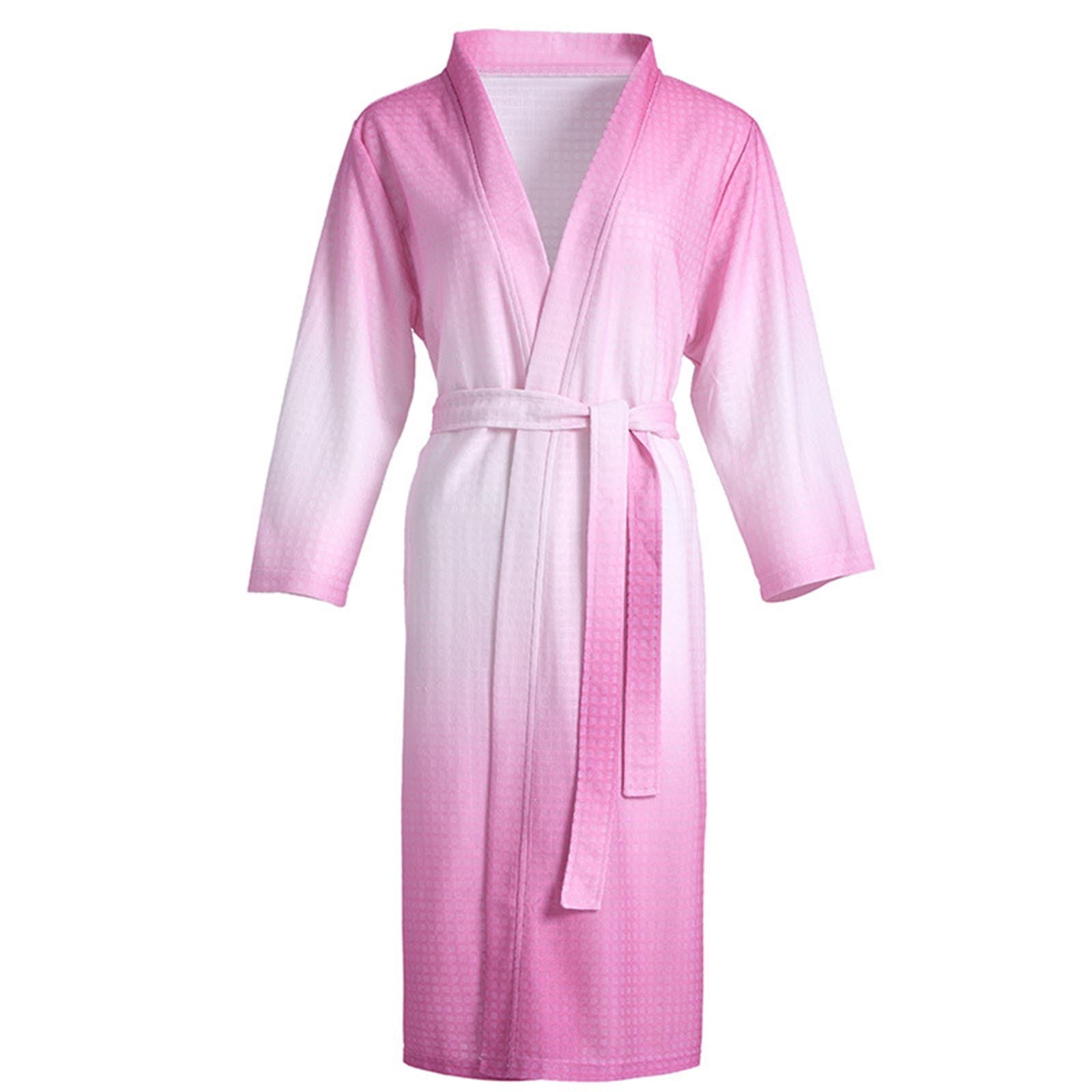 Womens Robes For Women Womens Robe Robe For Cozy Gradient, Waffle Womens Robes Waffle Robes For ...