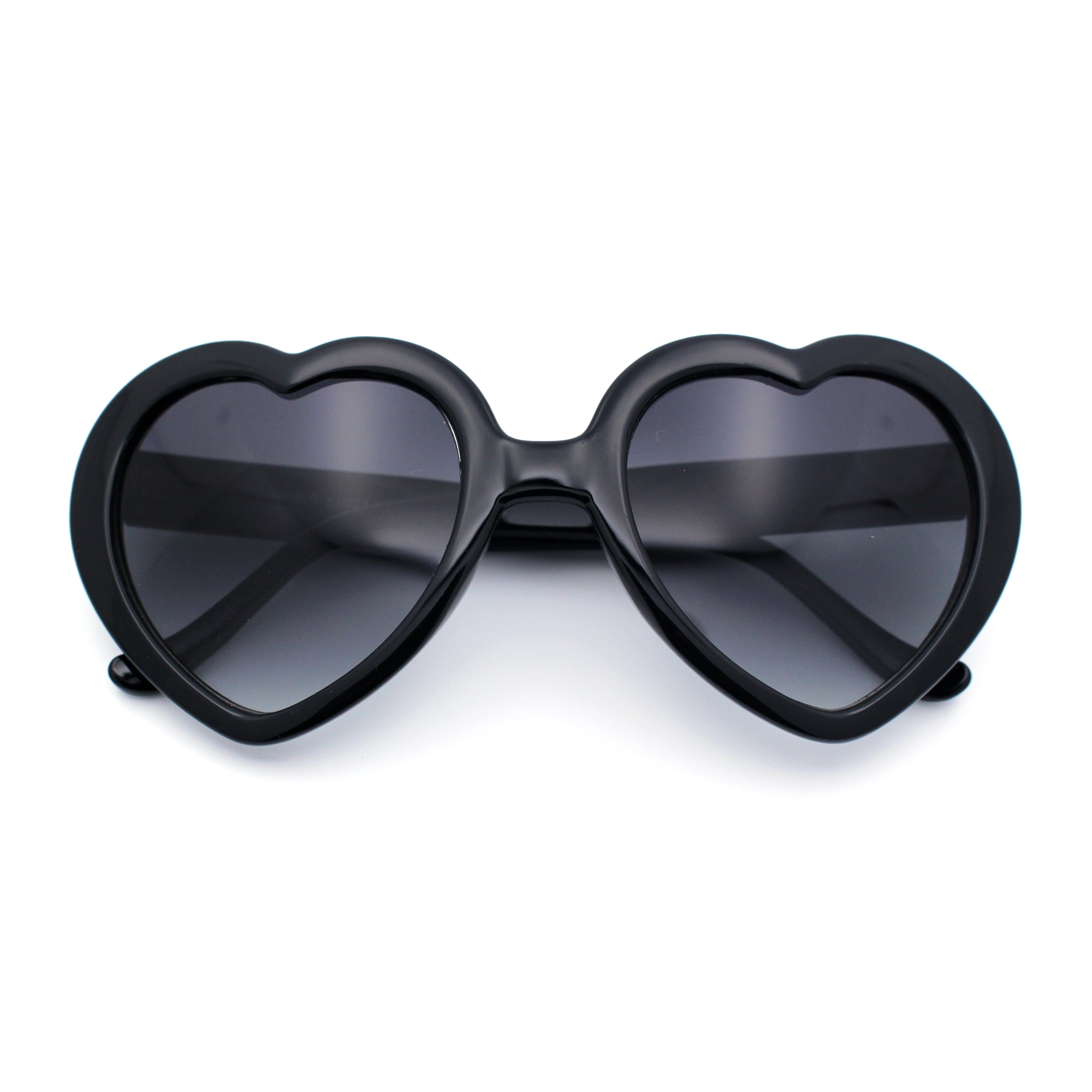 Womens Rusta Rainbow Mirror Lens Plastic Frame Heart Shape Sunglasses ...