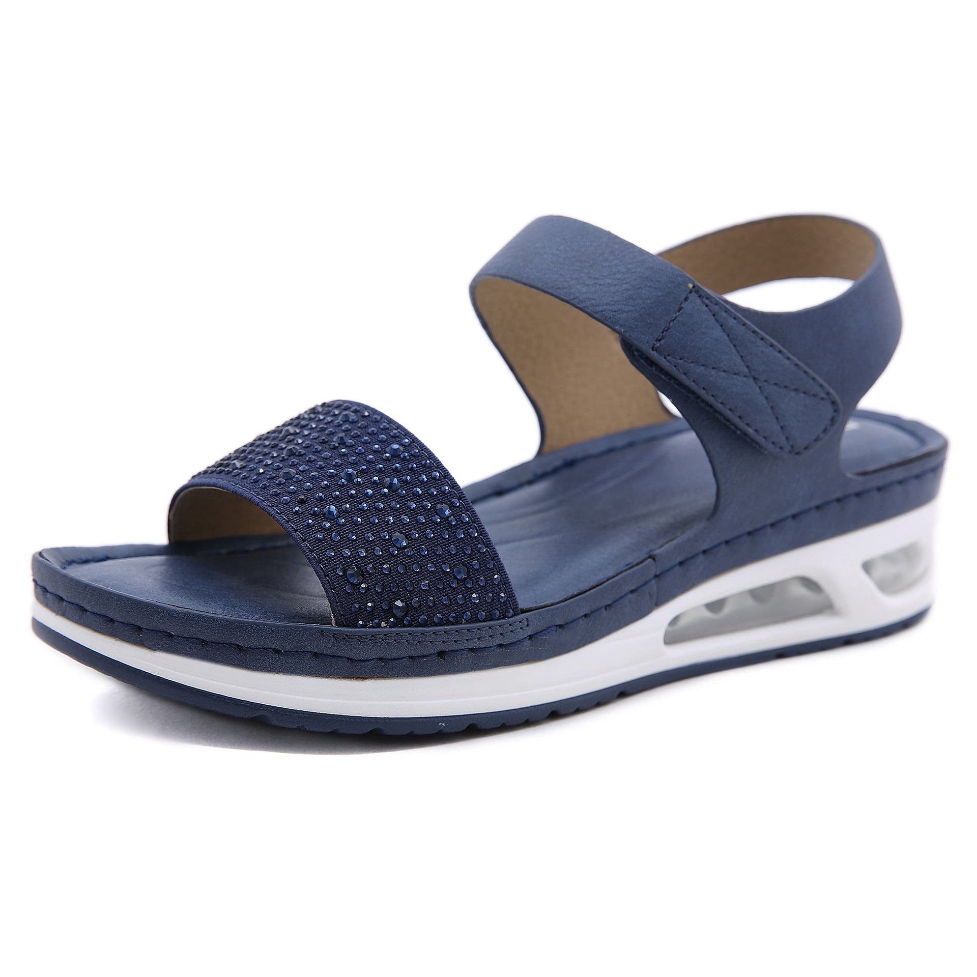 Womens Sandals Peep Toe Comfy Sports Sandals Shoes Women Sandalias ...