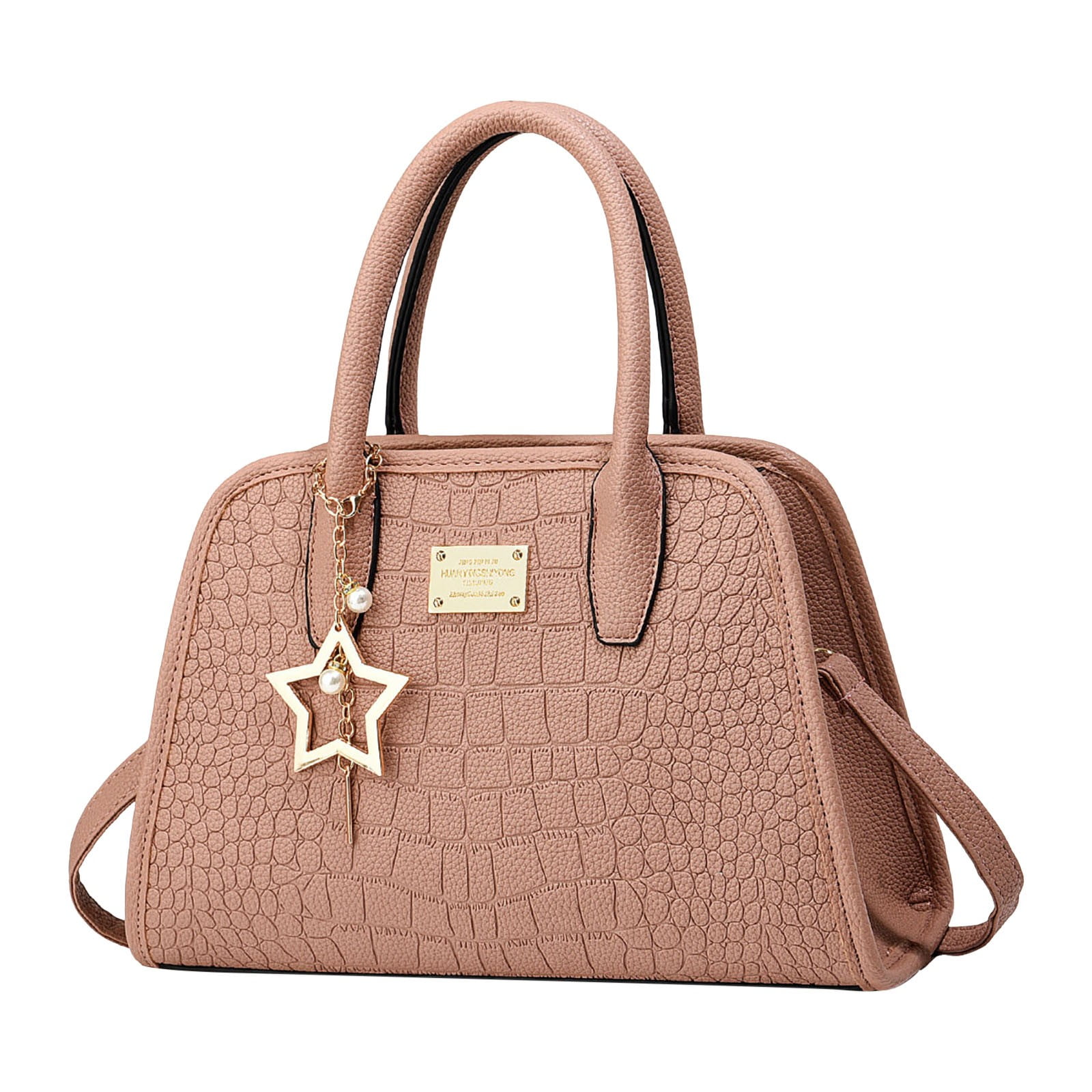 Womens Satchel Purse Small Stars Leather Crossbody Shoulder Handbags ...