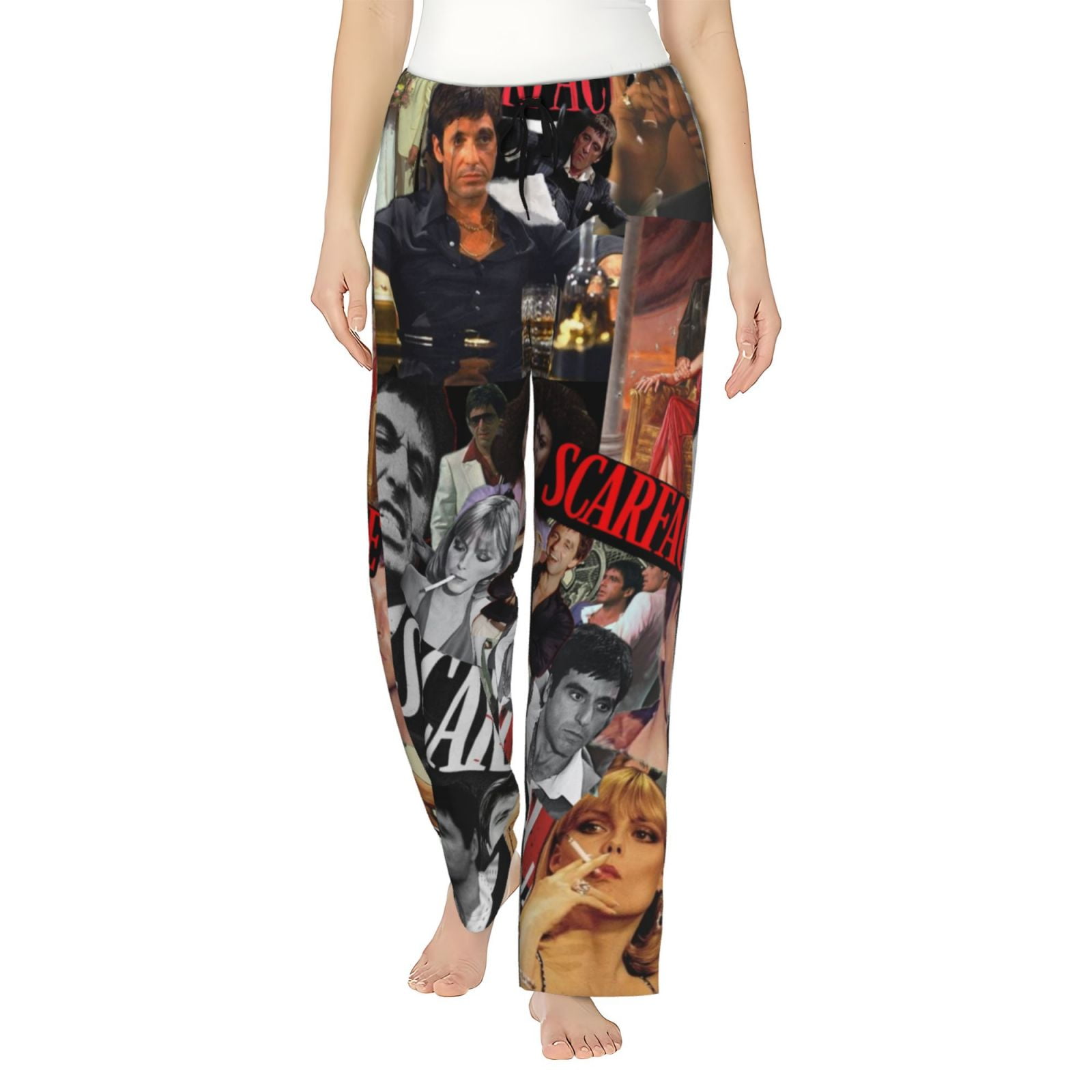 Womens Scar-fac Pajama Pants Soft Lightweight Pajama Pants Cartoon Pajama Bottoms - Walmart.com