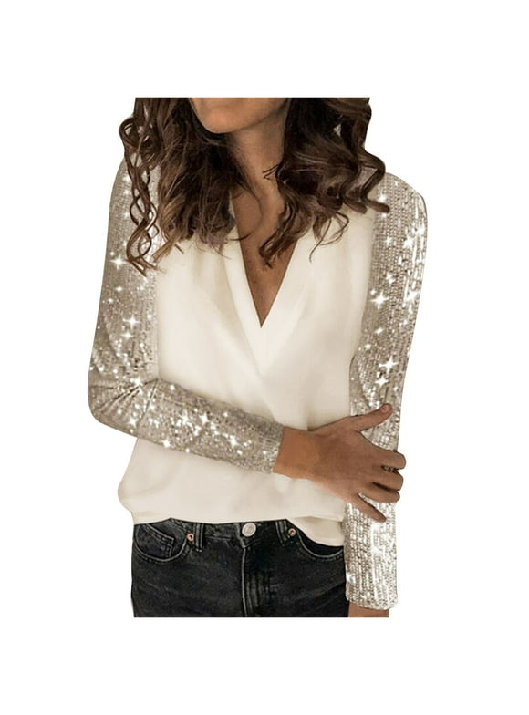 Sequin Tops Women