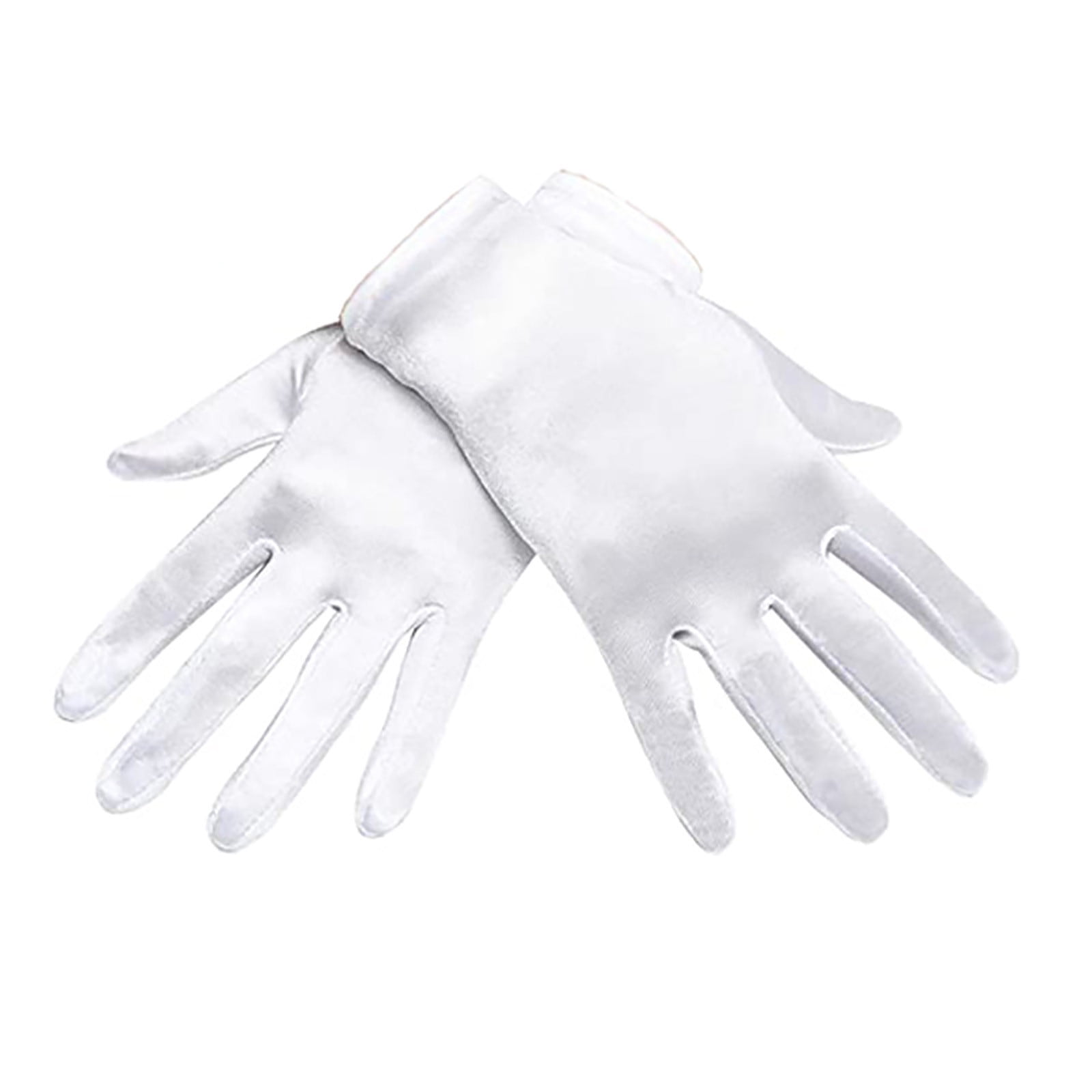 Womens Short Satin Opera Gloves Formal Dancing Gloves for Wedding ...