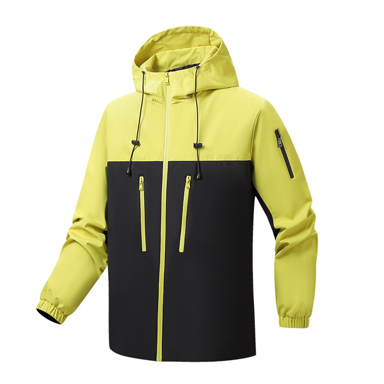 Womens Ski Jacket Winter Waterproof Skiing Matching Color Loose Thin ...
