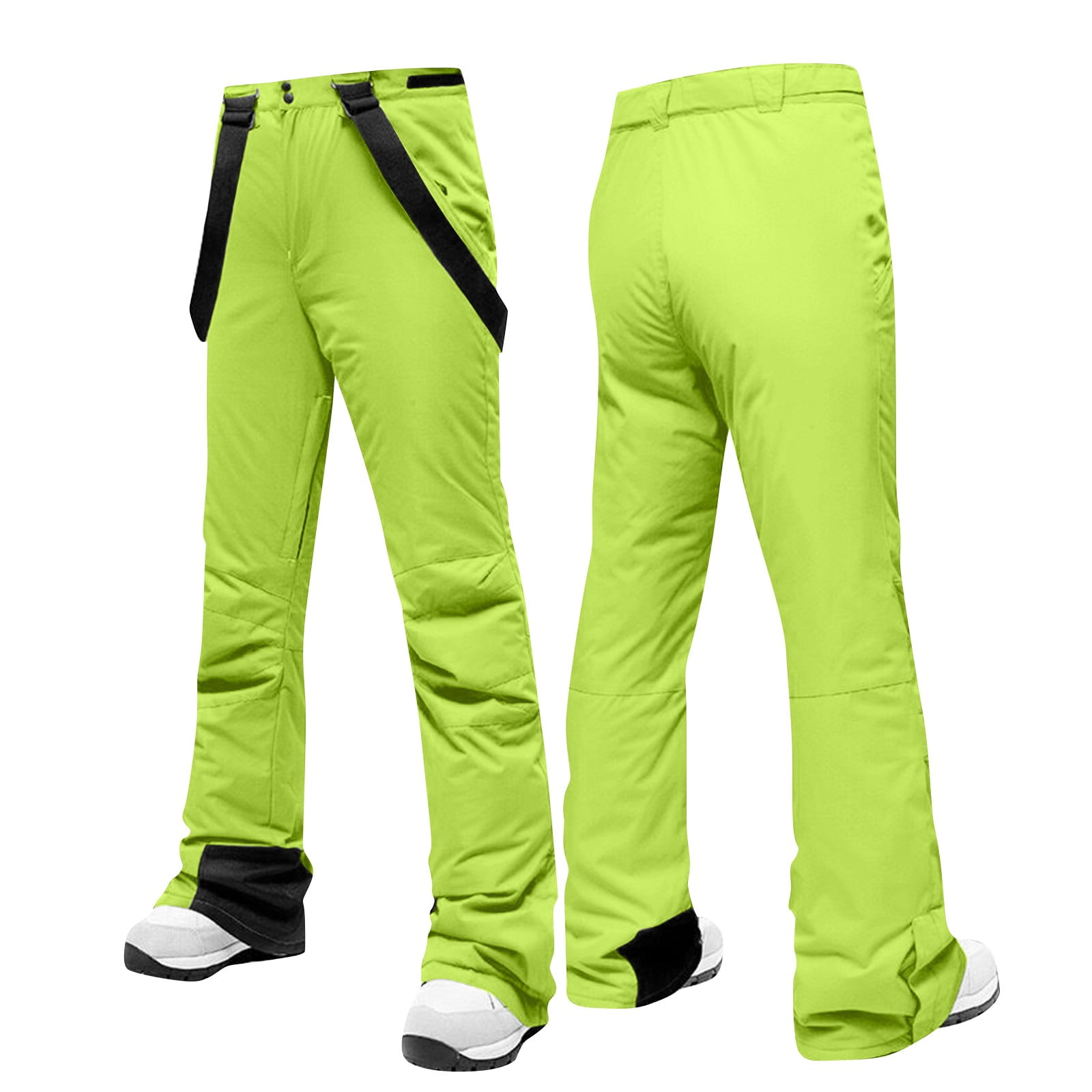 Womens Ski Pants Winter Insulated Fleece Thermal Snowpants Plus Size ...