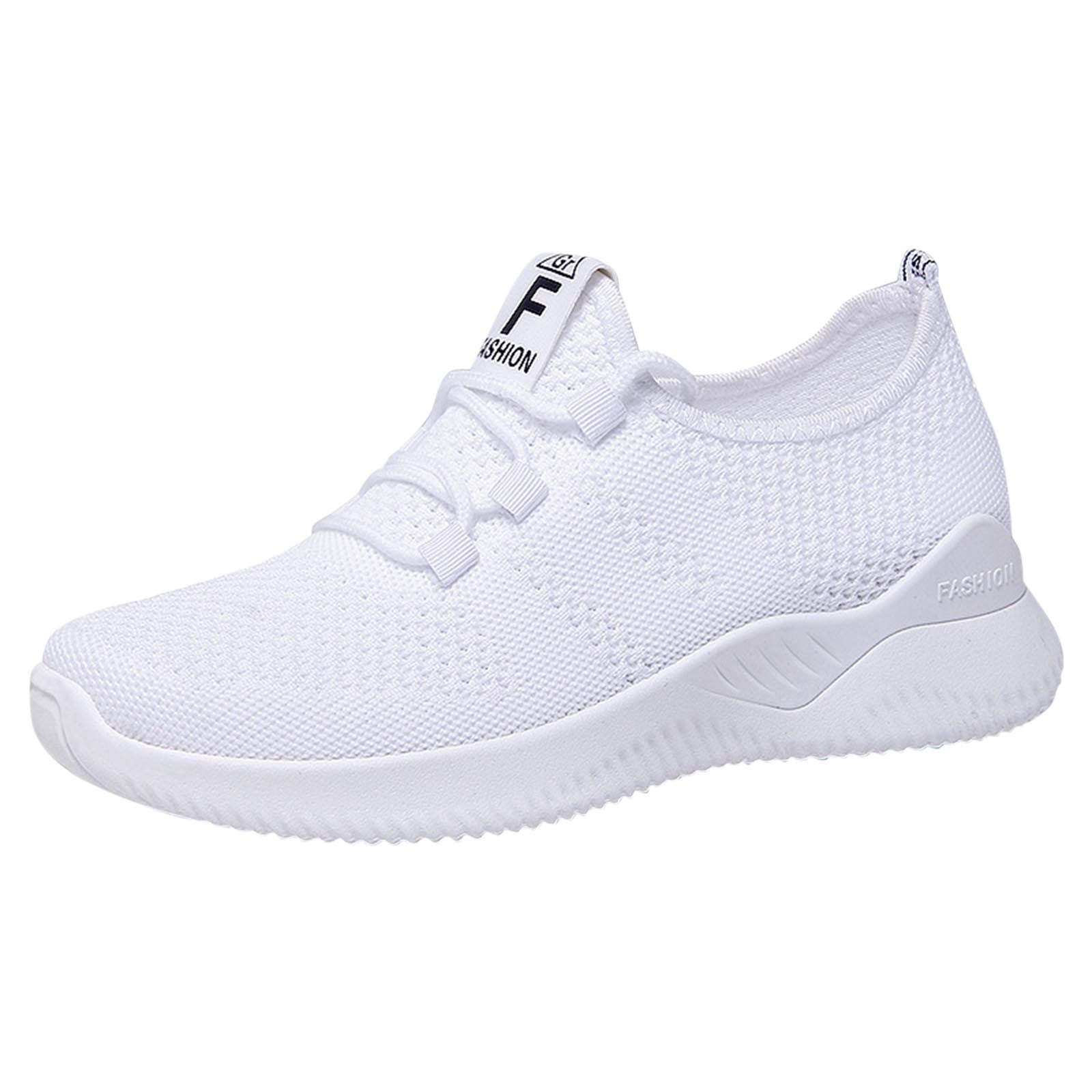 Womens Slip On Sneakers Running Comfortable Mesh Walking Shoes Tennis ...