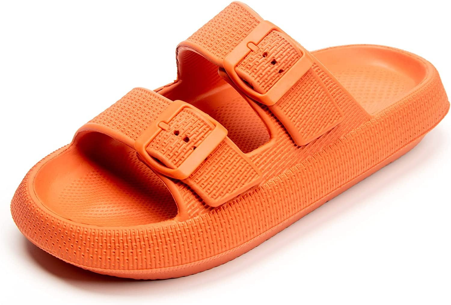 Womens Slip-on Sandals Casual, Cute & Comfortable Slippers for Summer ...