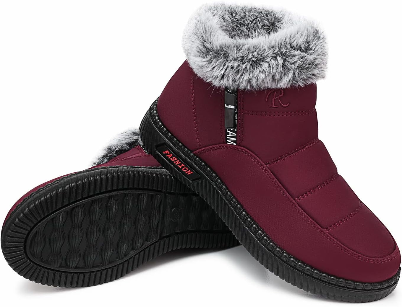 Womens Snow Boots Winter Warm Ankle Boots Waterproof Outdoor Fur Lined Shoes for Women - Walmart.com