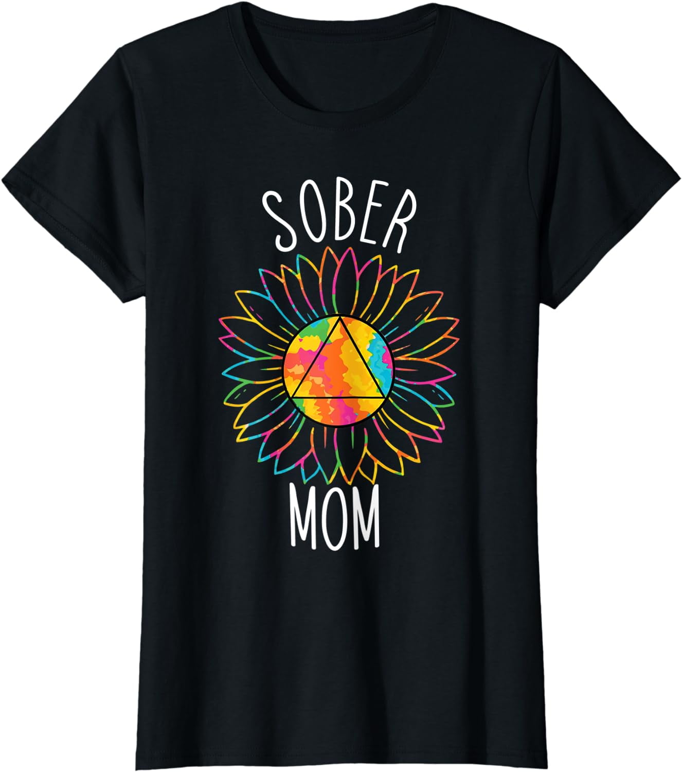 Womens Sober Mom Alcoholic Abstinence Mother AA Sobriety Recover T ...