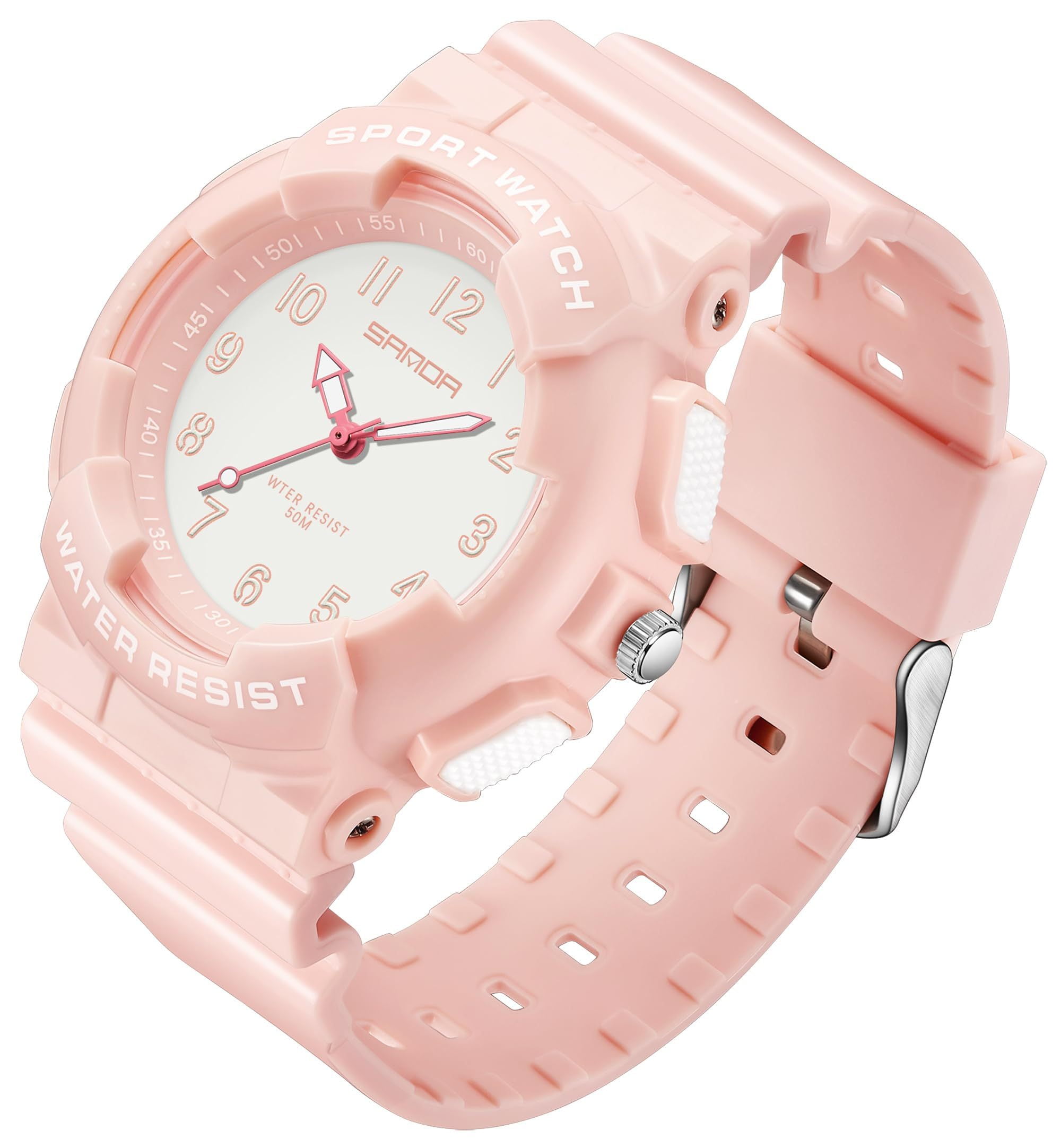 Womens Sports Watch Waterproof Watches for Women Analog Easy to Read ...