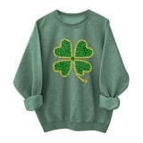 Womens St Patrick's Day Sweatshirt Shenanigans Coordinator Shirt ...