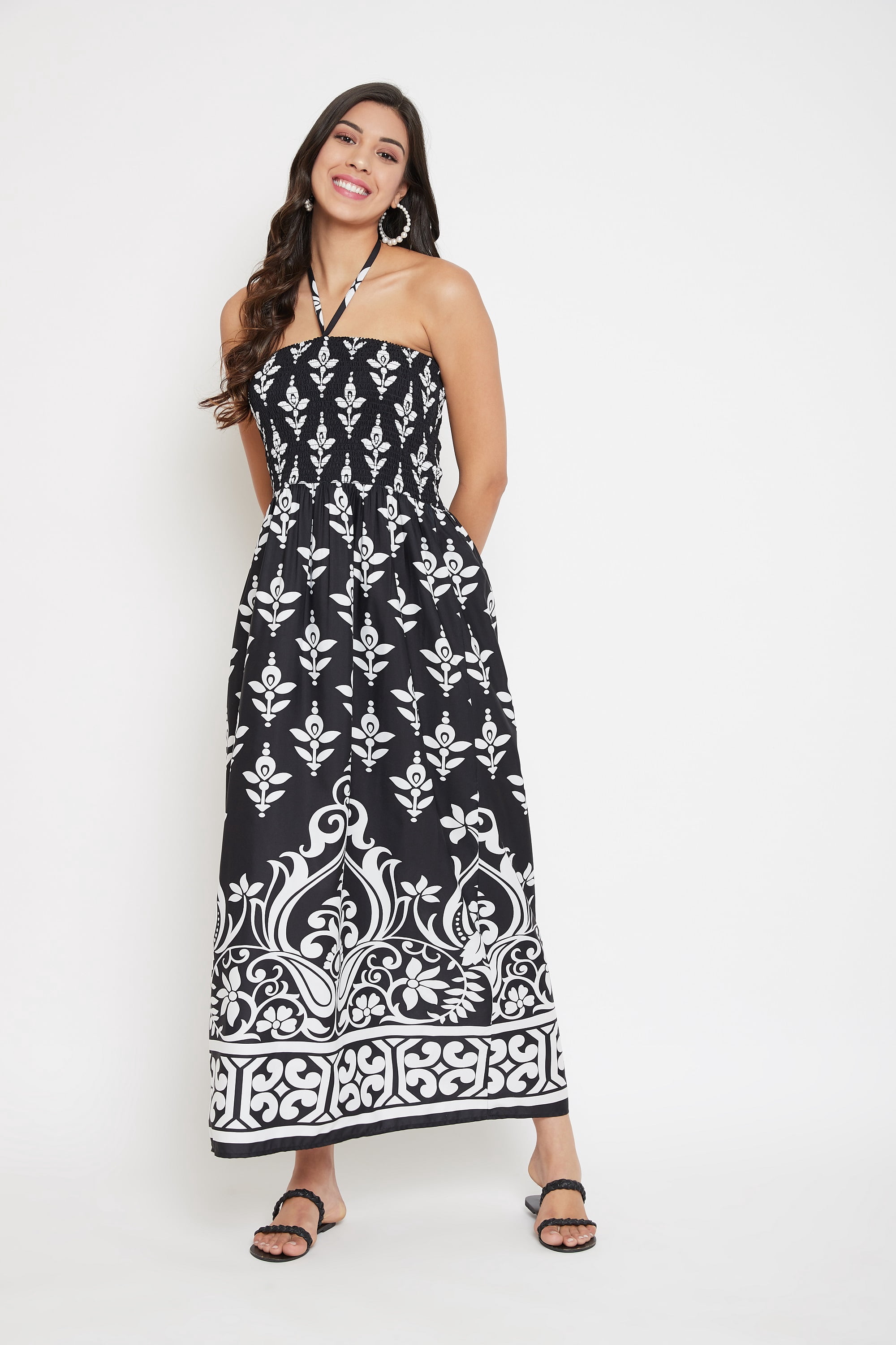 Womens Strapless Maxi Tube Dress Summer Long Tube Casual Beach Party ...