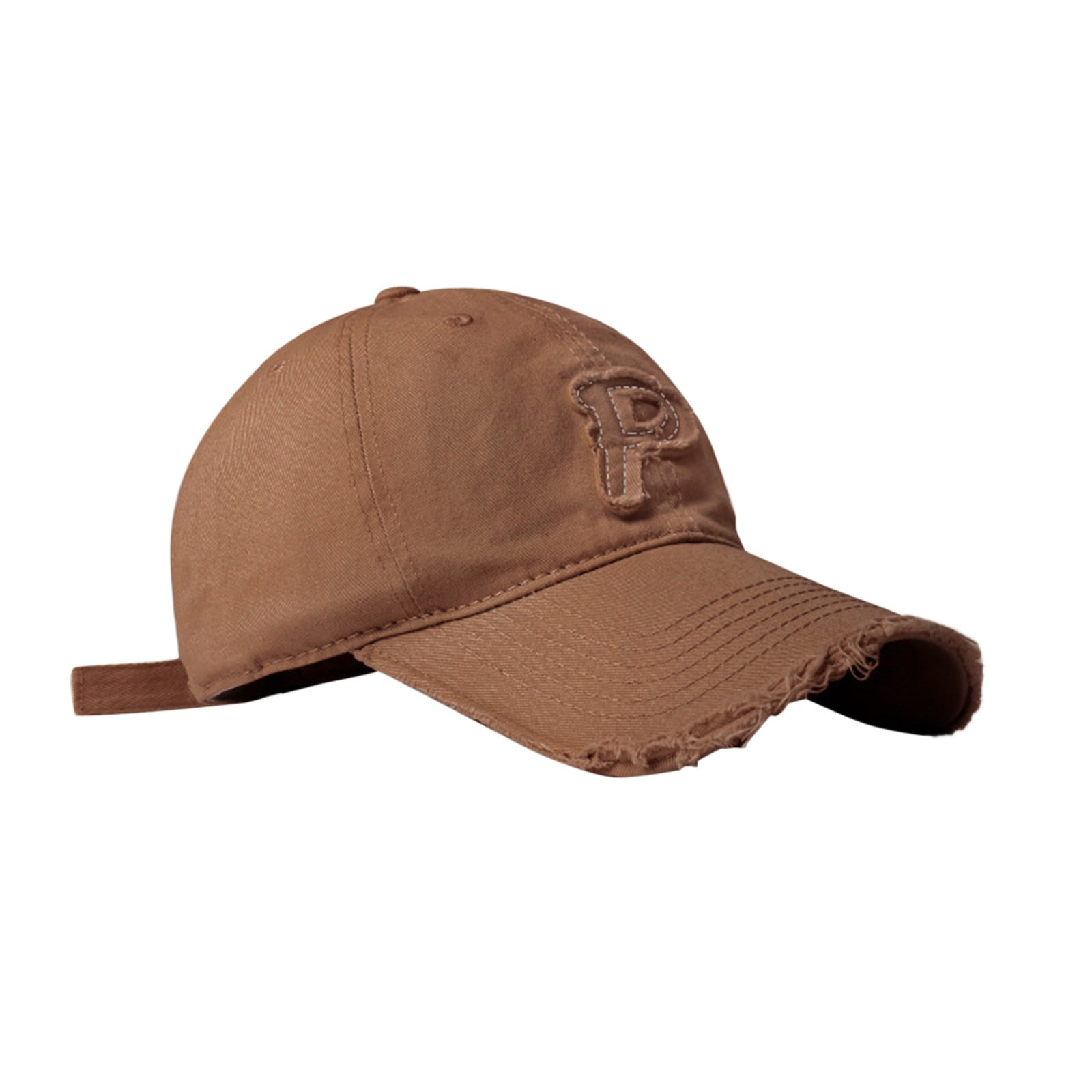 Fimkaul Womens Summer Baseball Cap Spring/ Big Headed Soft Top P Letter ...