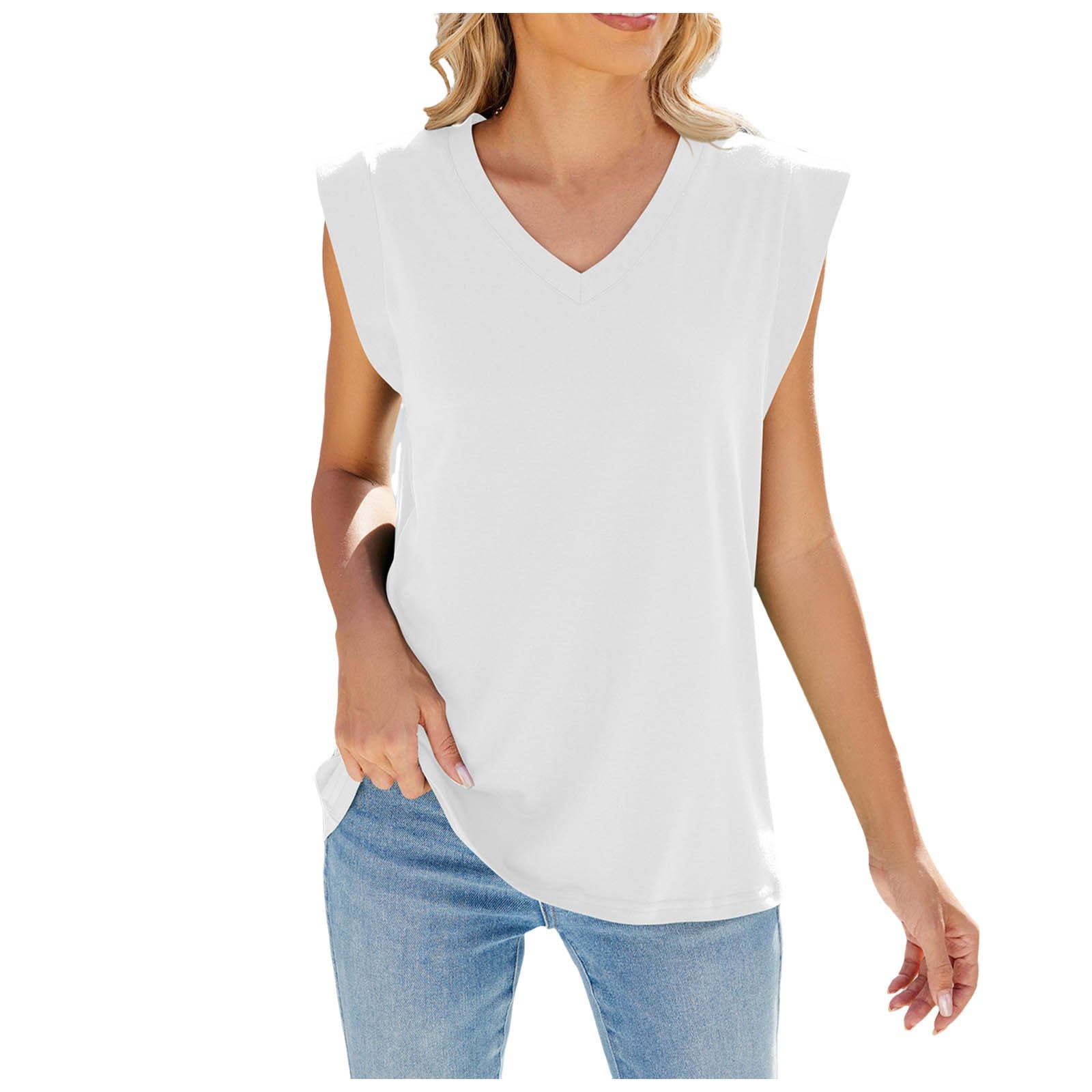 Womens Summer Tops Lace Alien Top Shirts for Women Athletic Crop V Neck ...