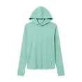 Womens Sun Hoodie Shirt Long Sleeve Fishing Hiking Hooded UV Shirts ...