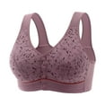 Womens Support Plus Size Bra For Sagging Breasts Uplift Front Closure