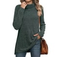 Womens Sweaters Long Sleeve Tops Fall Fashion Shirts Winter Lightweight ...
