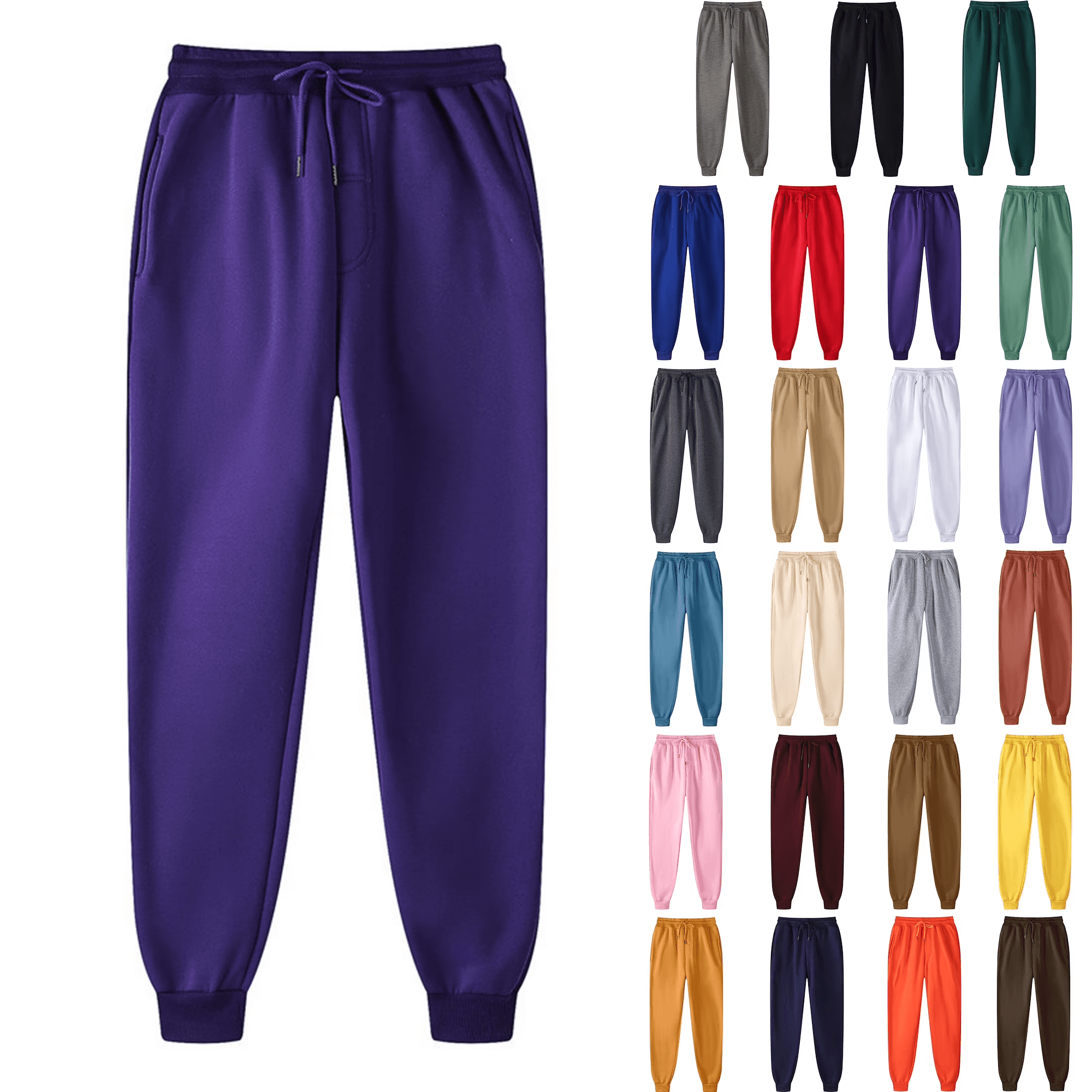 Womens Sweatpants Sawvnm Mens Sweatpants with Pockets, Mens Jogging ...