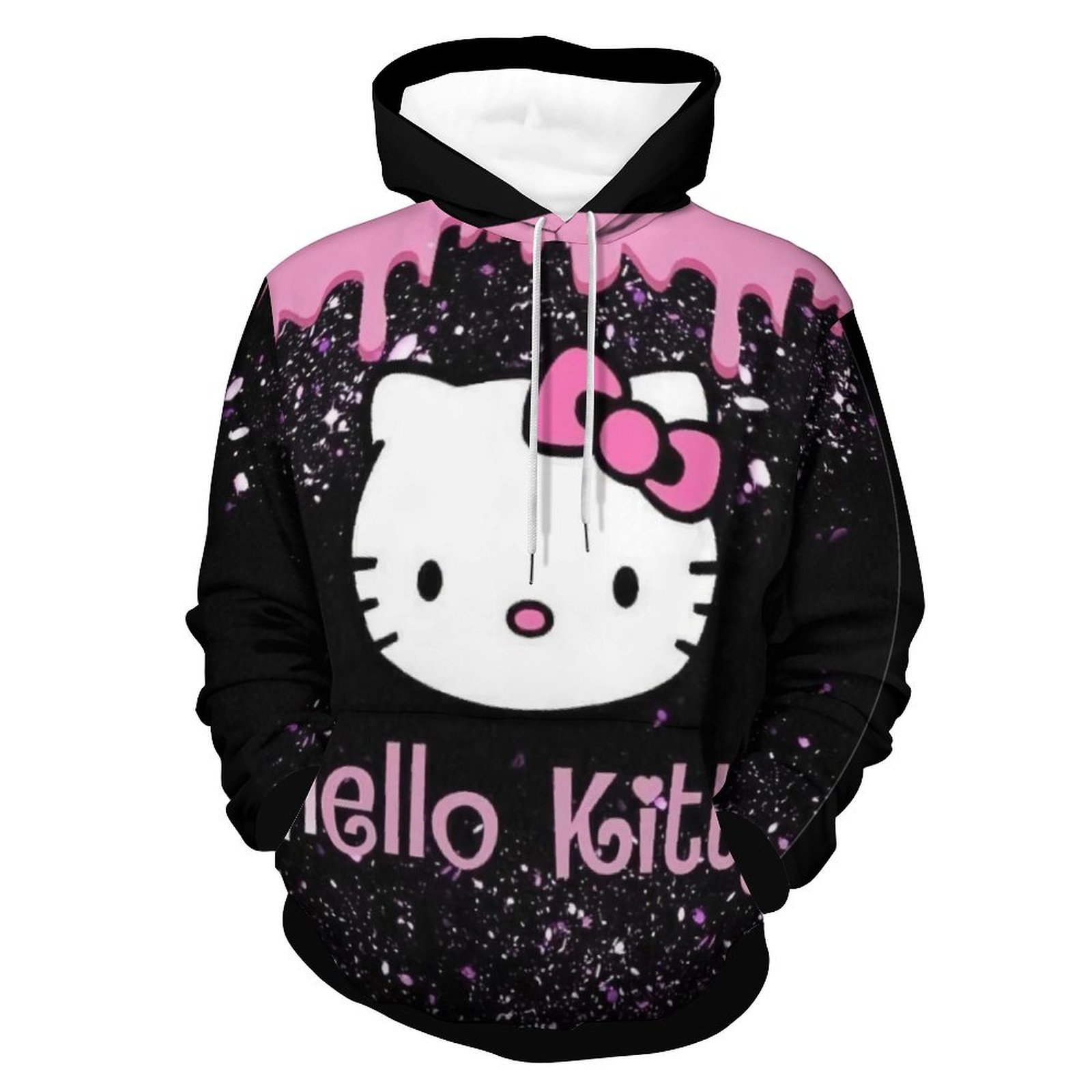 Womens Sweatshirt,Sequin Hello Kitty Hoodies for Women,Pullover ...