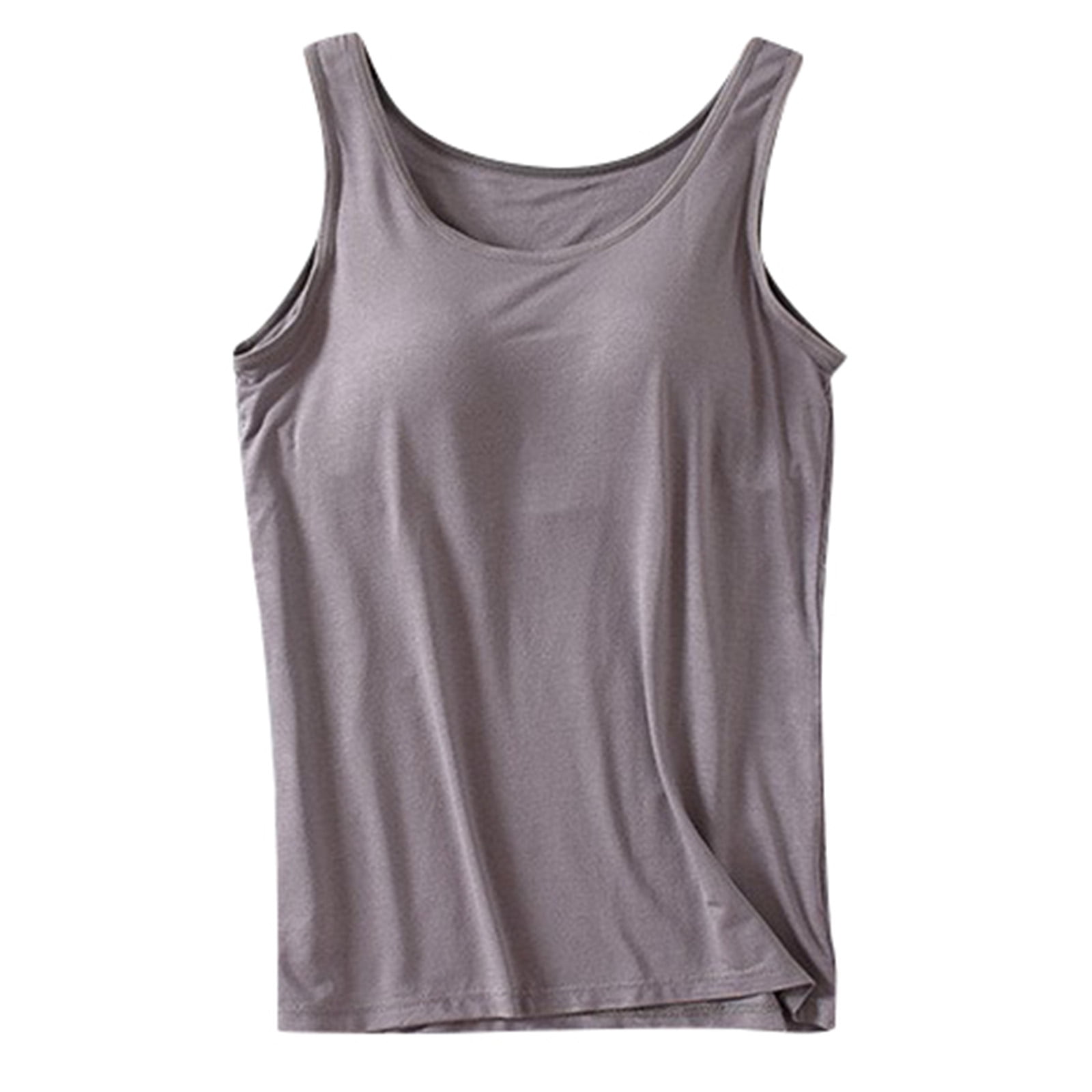 Womens Tank Tops with athletic Tops Women Built in Bras 2025 3 4 Sleeve ...