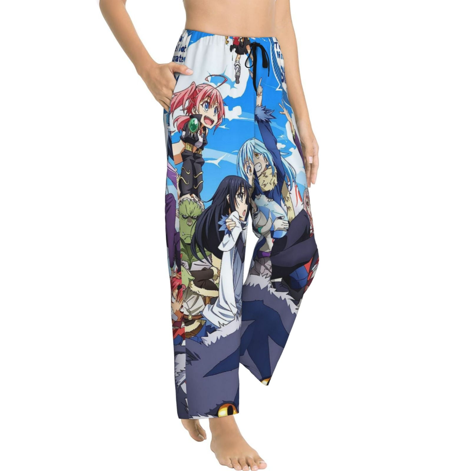 Womens I Got Reincarnated As A Slime Pajama Pants Soft Lightweight ...