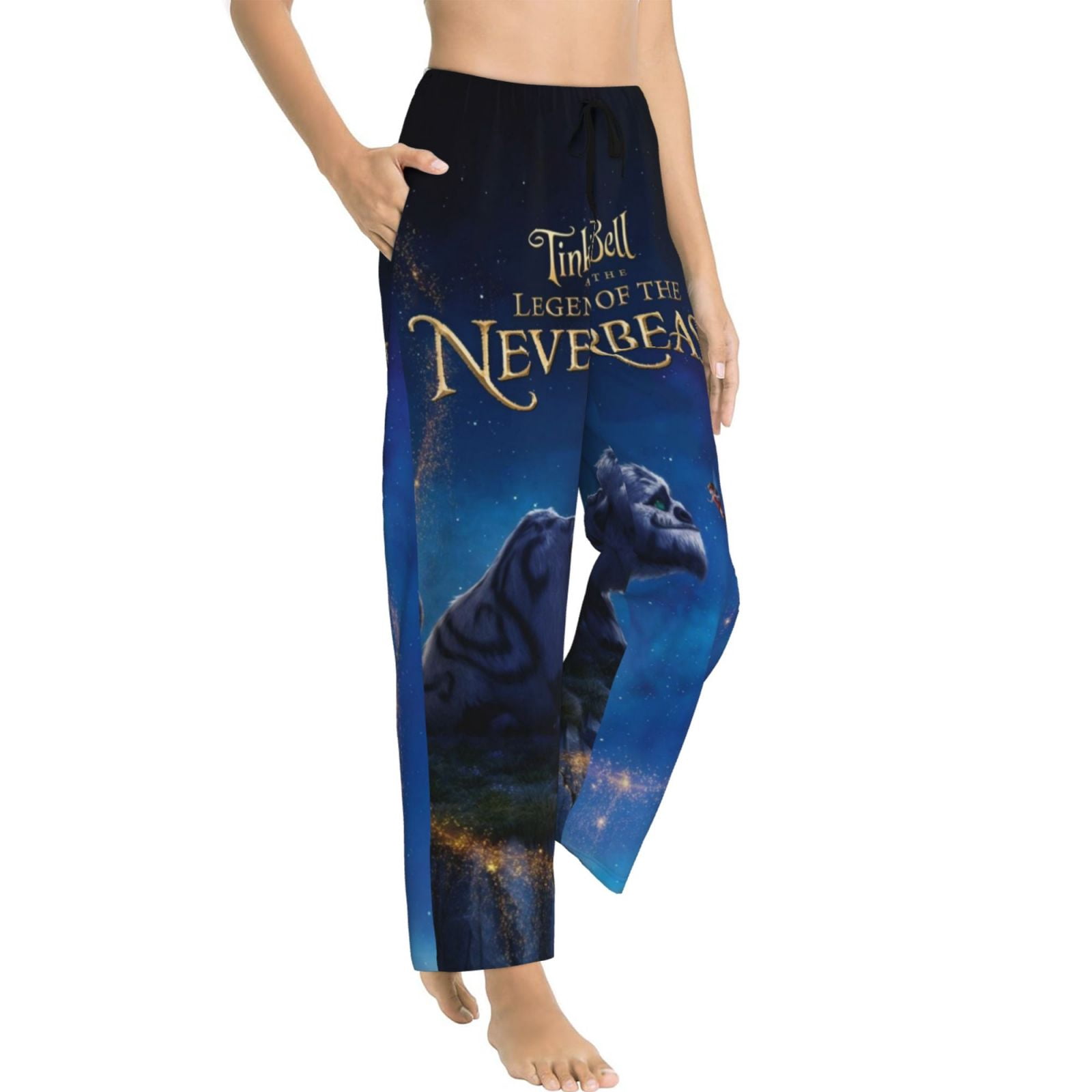 Womens Tinker-bel Legend of the Never Beast Pajama Pants Soft ...