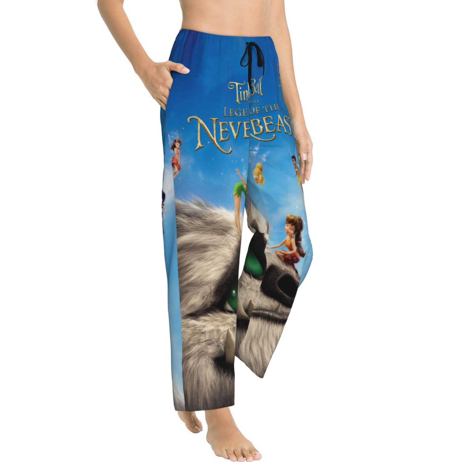 Womens Tinker-bel Legend of the Never Beast Pajama Pants Soft ...