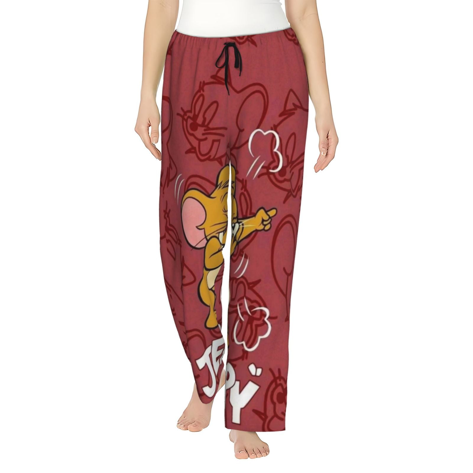 Womens Tom Cat Jerly Pajama Pants Lounge Pants Super Soft Pajama ...