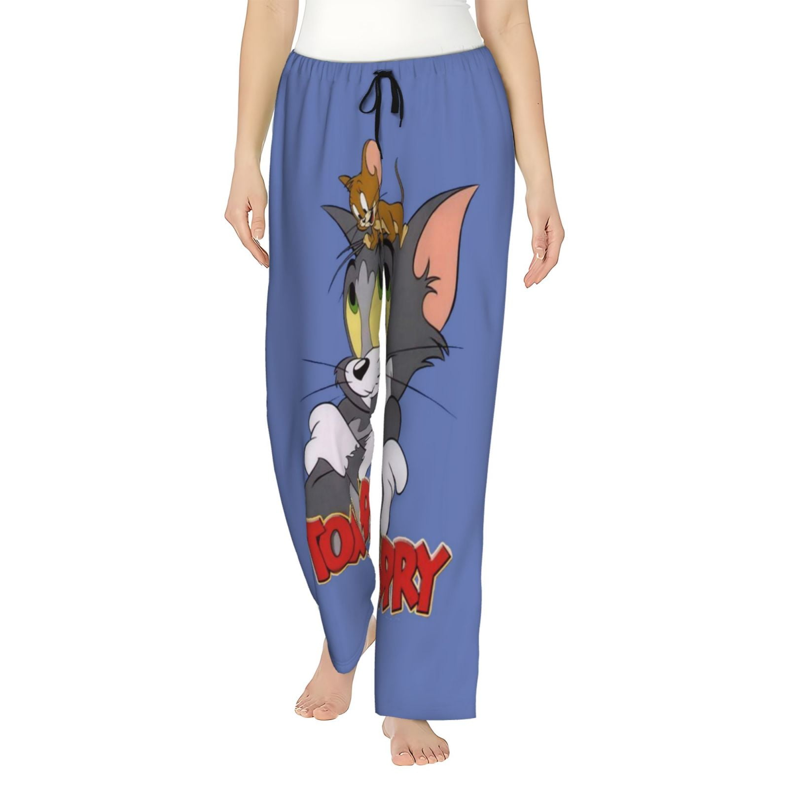 Womens Tom Cat Jerly Pajama Pants Lounge Pants Super Soft Pajama ...