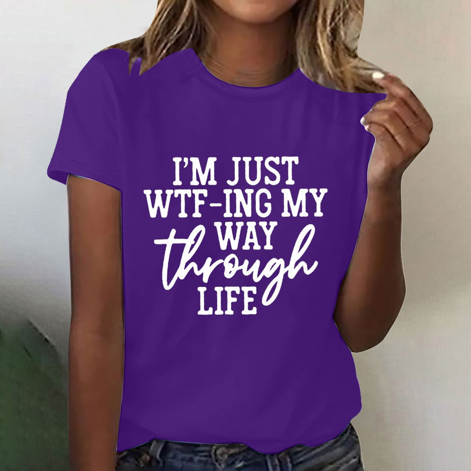 Womens Tops Under $10 Graphic Plus Size Tshirts For Women Women Girls ...