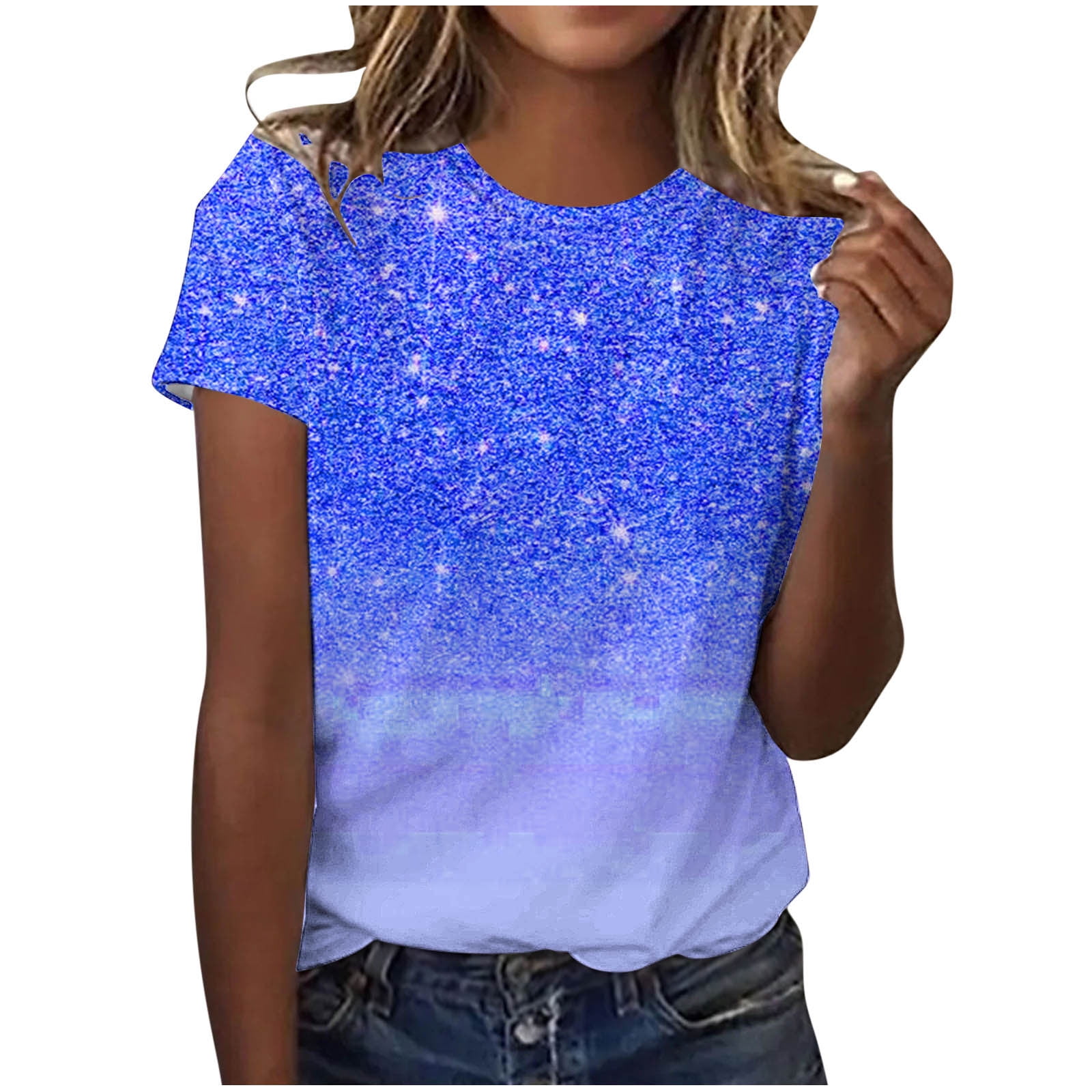 Womens Tops,Tbopshirt Summer Tops for Women,Plus Size T Shirts,Women's ...
