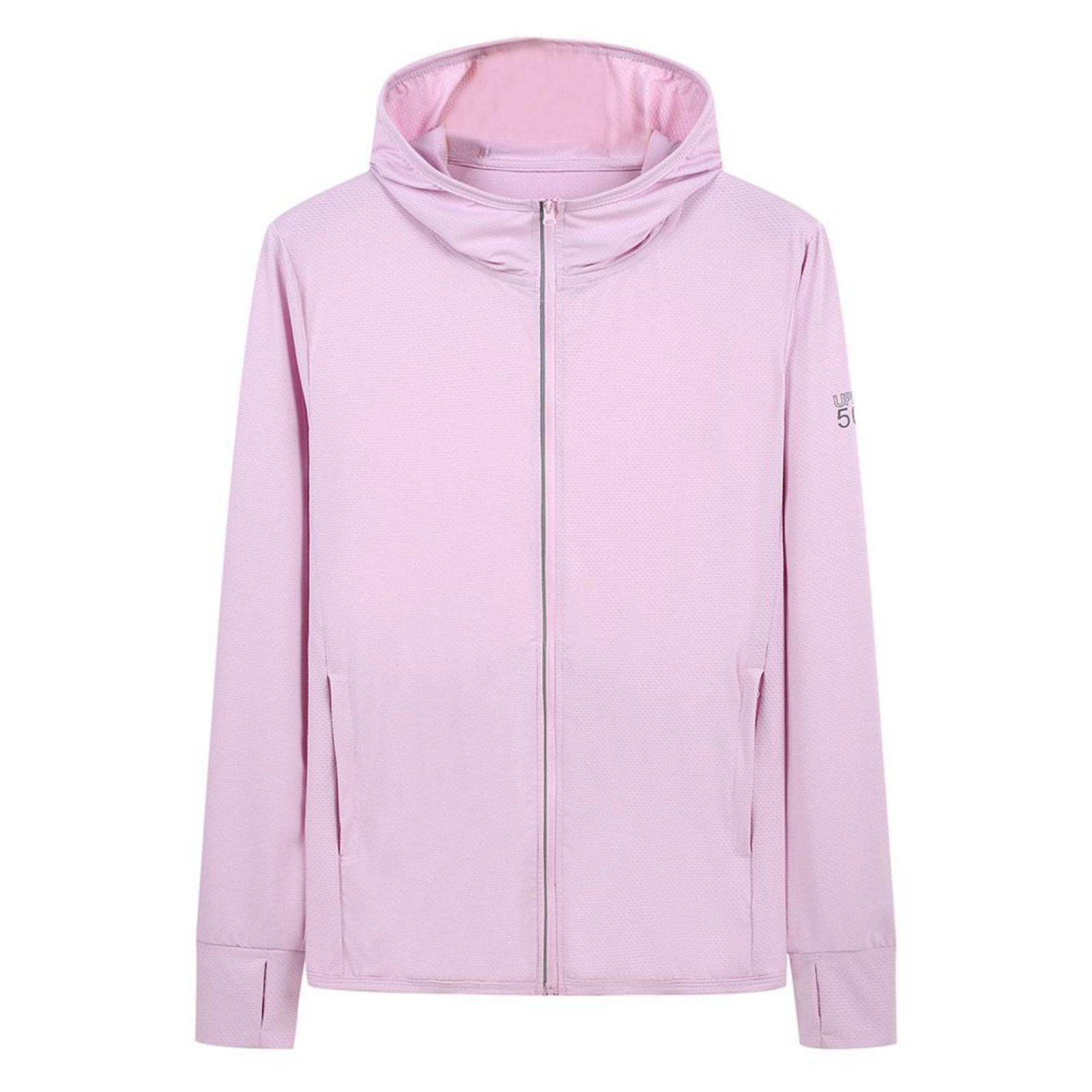Womens UPF 50+ UV Sun Protection Clothing Zip Up Hoodie Long Sleeve Sun ...