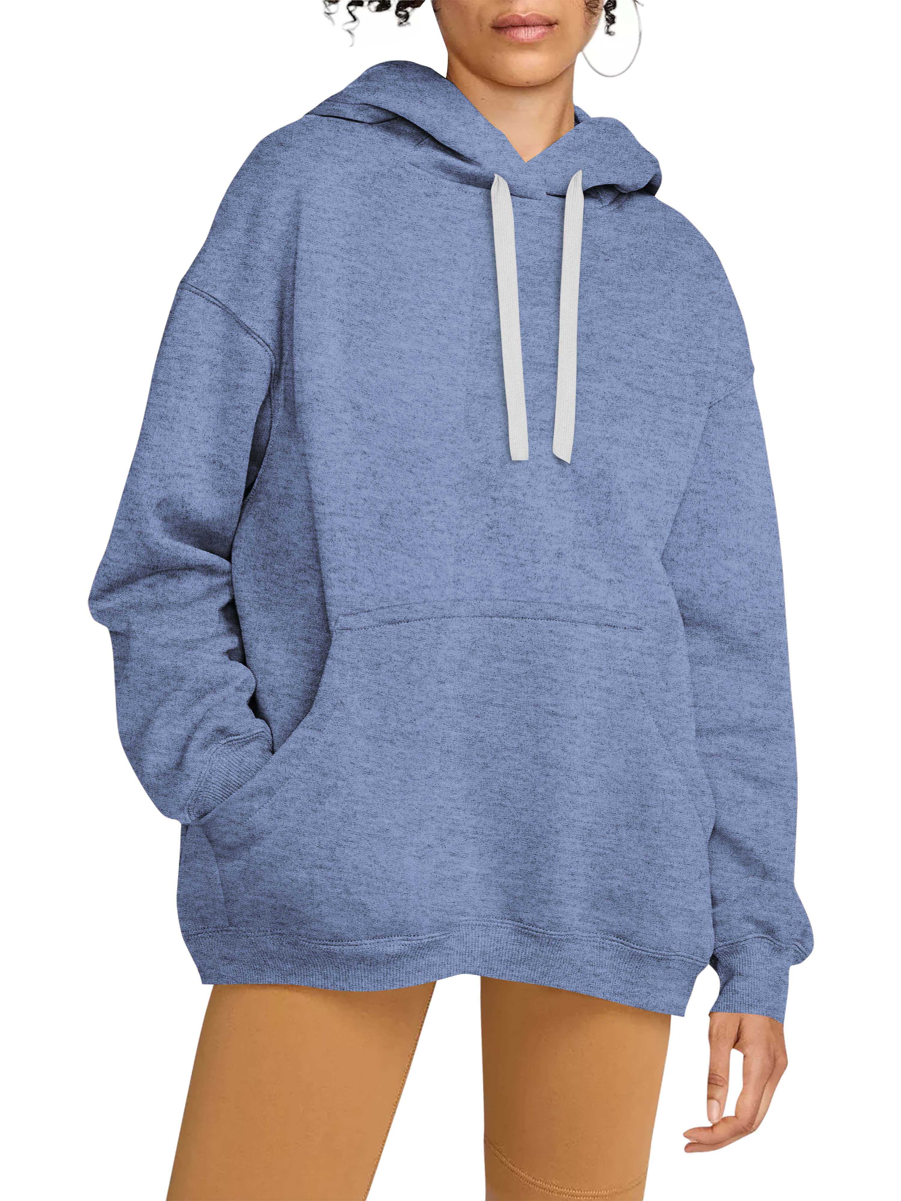 Womens Ultimate Heavyweight Pullover Hoodie Oversized Sweatshirt Fleece ...