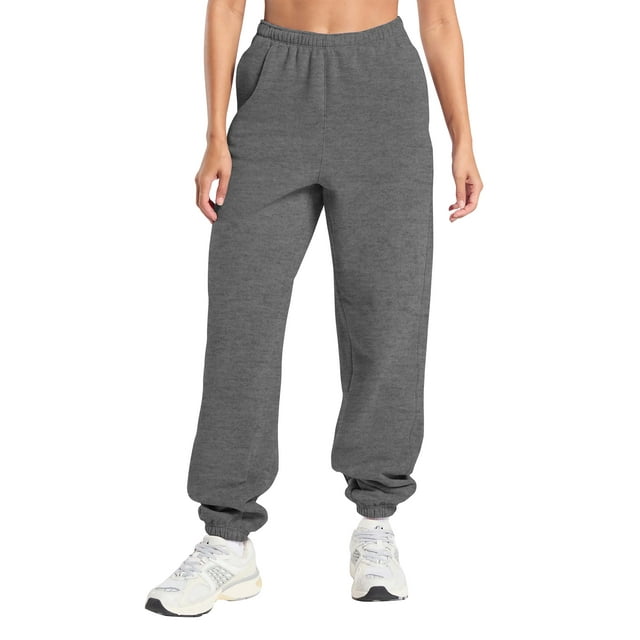 Womens Ultimate Heavyweight Sweatpant with Pockets Relaxed Fit Gym ...