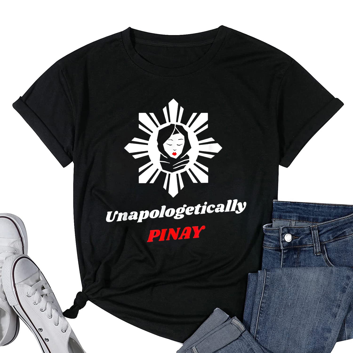 Womens Unapologetically Pinay, Filipino, Tagalog, Pinoy, Pinay T-Shirt ...