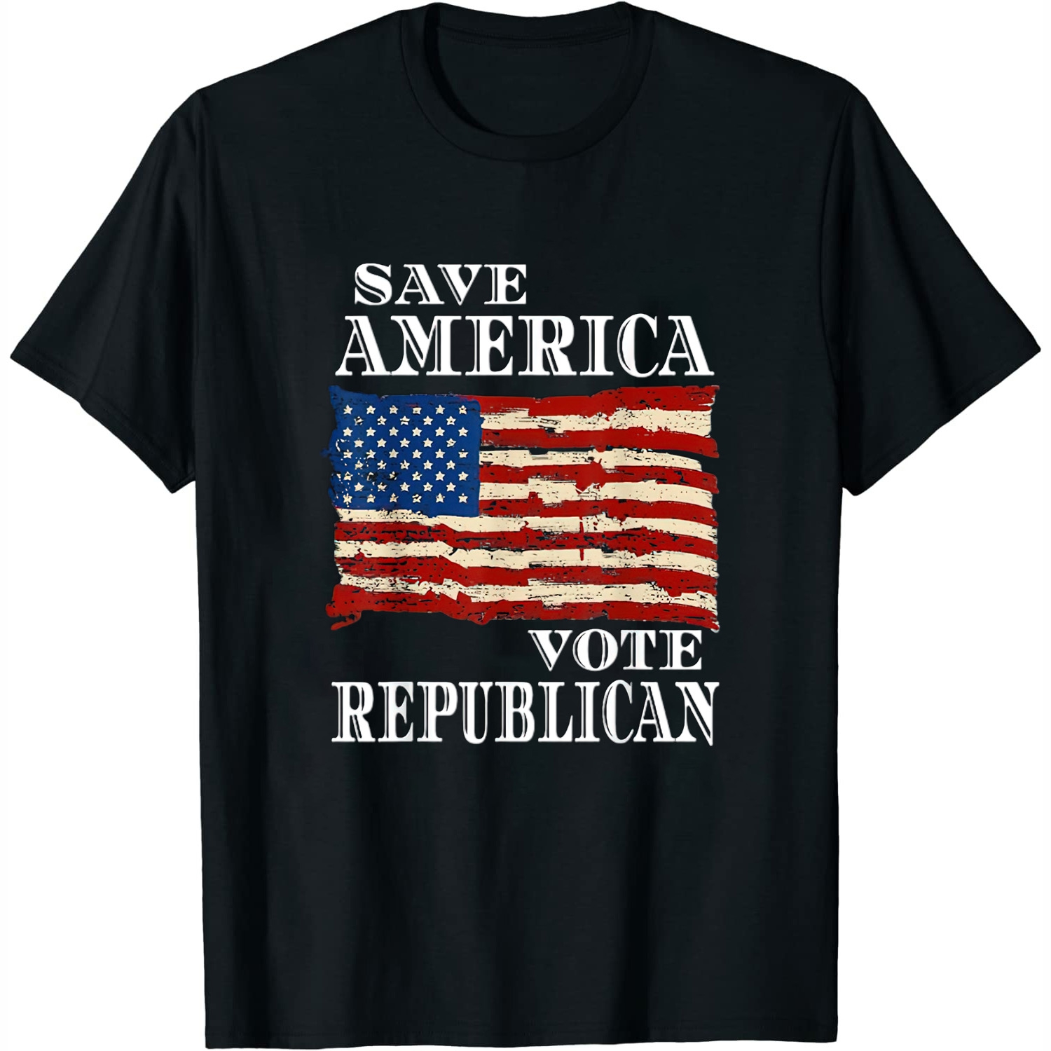 Womens Usa Flag Save America Pro Conservative United States Meme T ...