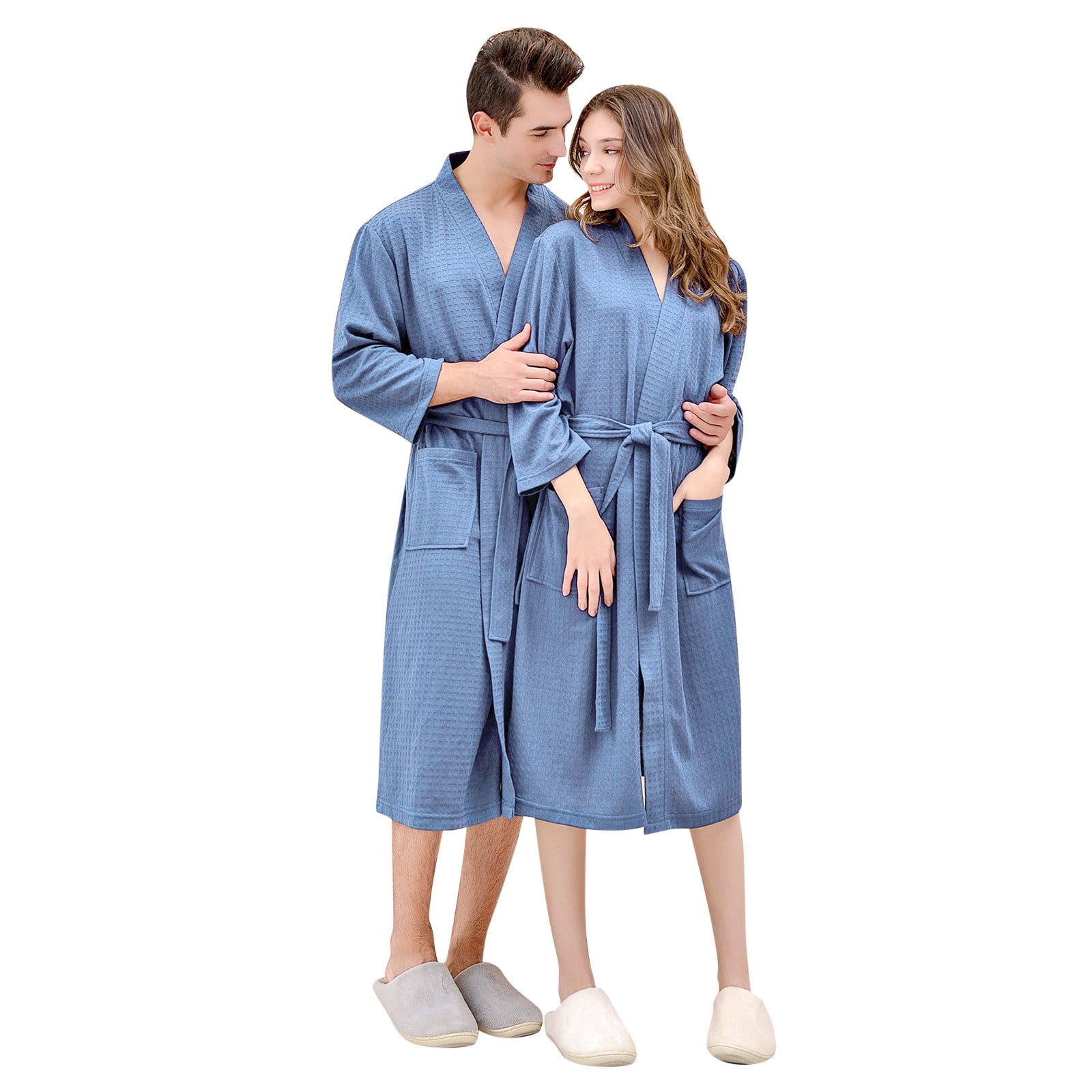 Womens Waffle Robe Women Womens Robes Cloth For Women Bathrobe Home ...